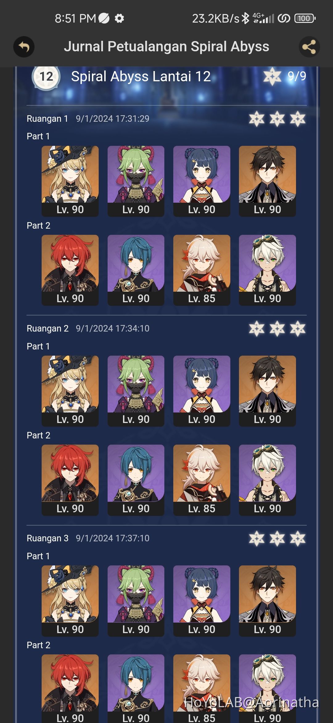 Abyss 4.3 Genshin Impact | HoYoLAB