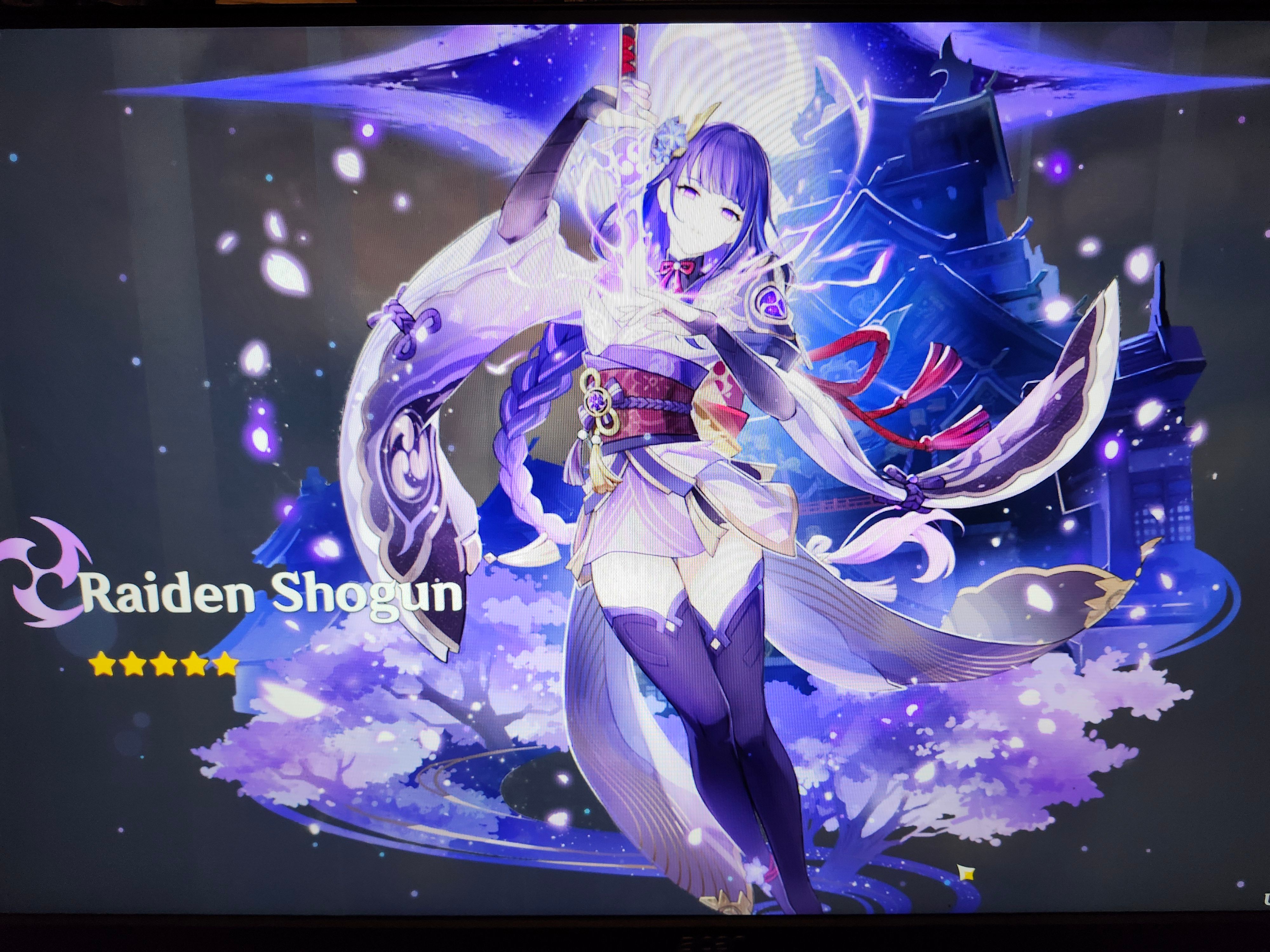 Early Raiden! Genshin Impact | HoYoLAB