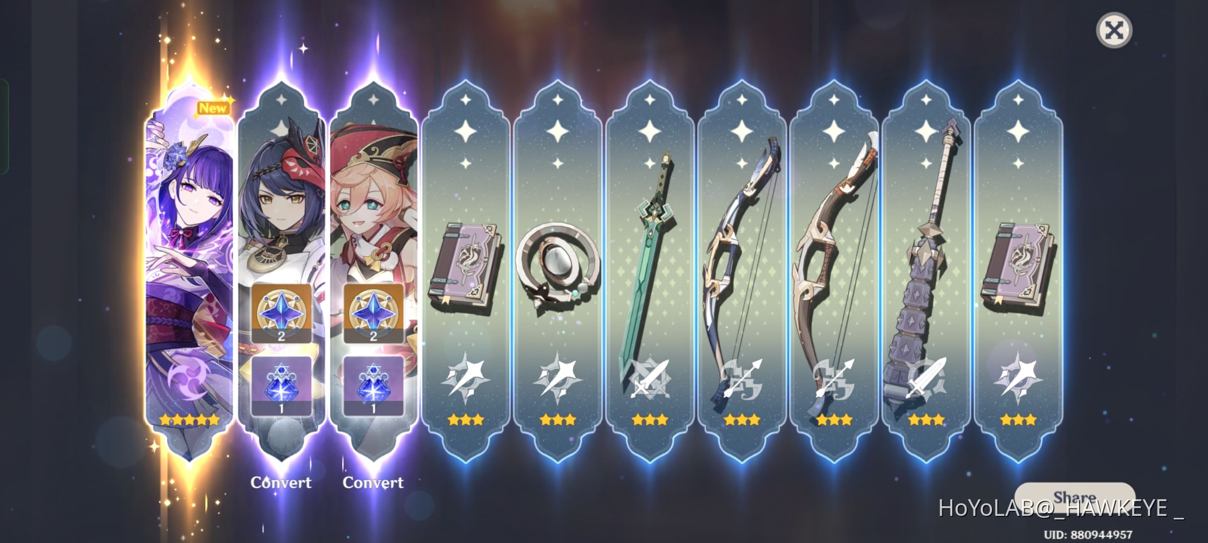 Seconds after her rerun. My first Archon Genshin Impact | HoYoLAB