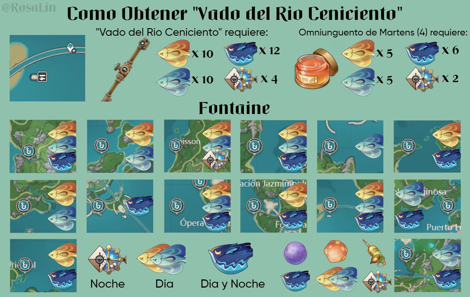 Como Obtener "Vado del Rio Ceniciento" Genshin Impact | HoYoLAB