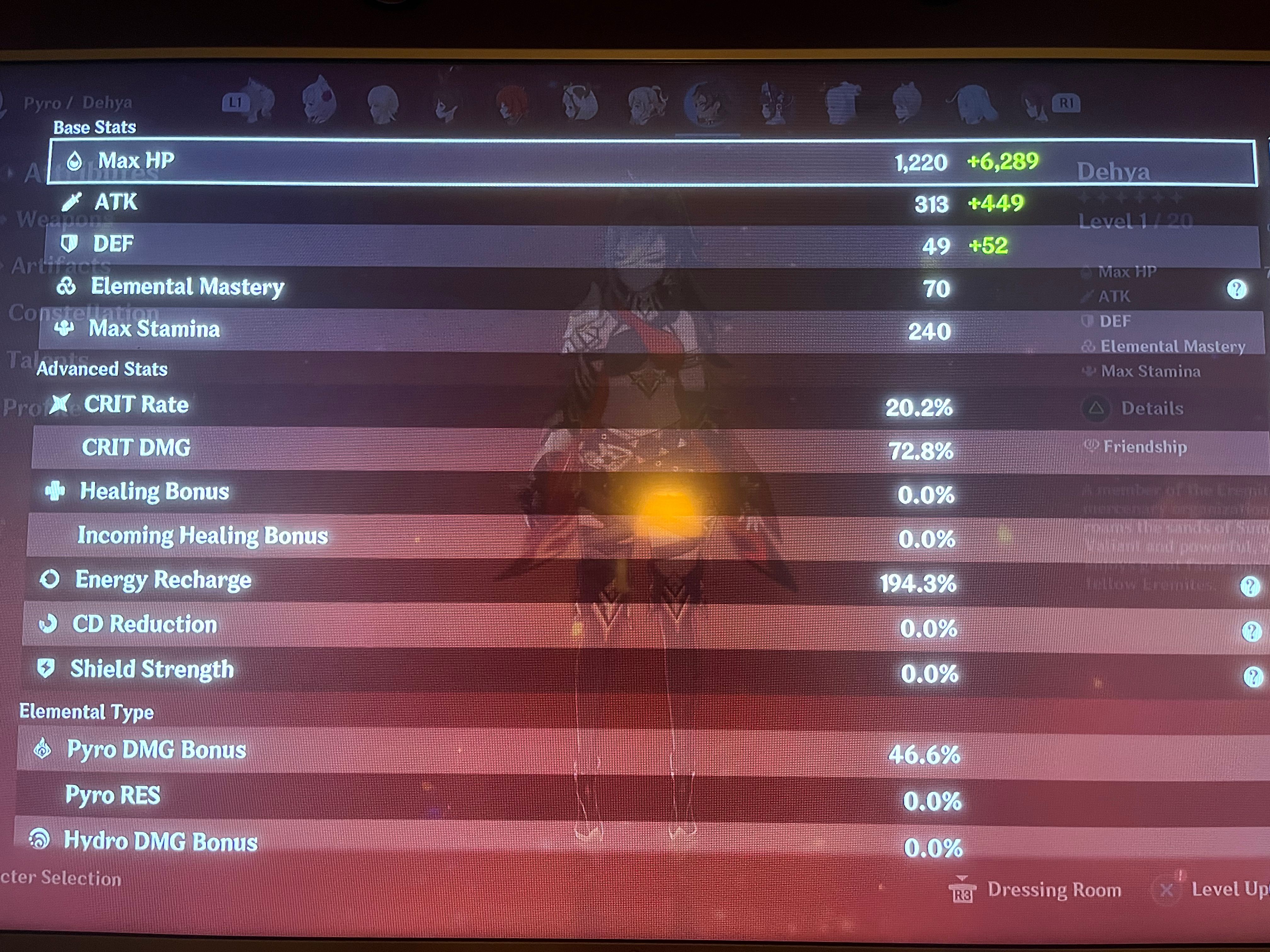 Dehya Dragonspine build Genshin Impact | HoYoLAB