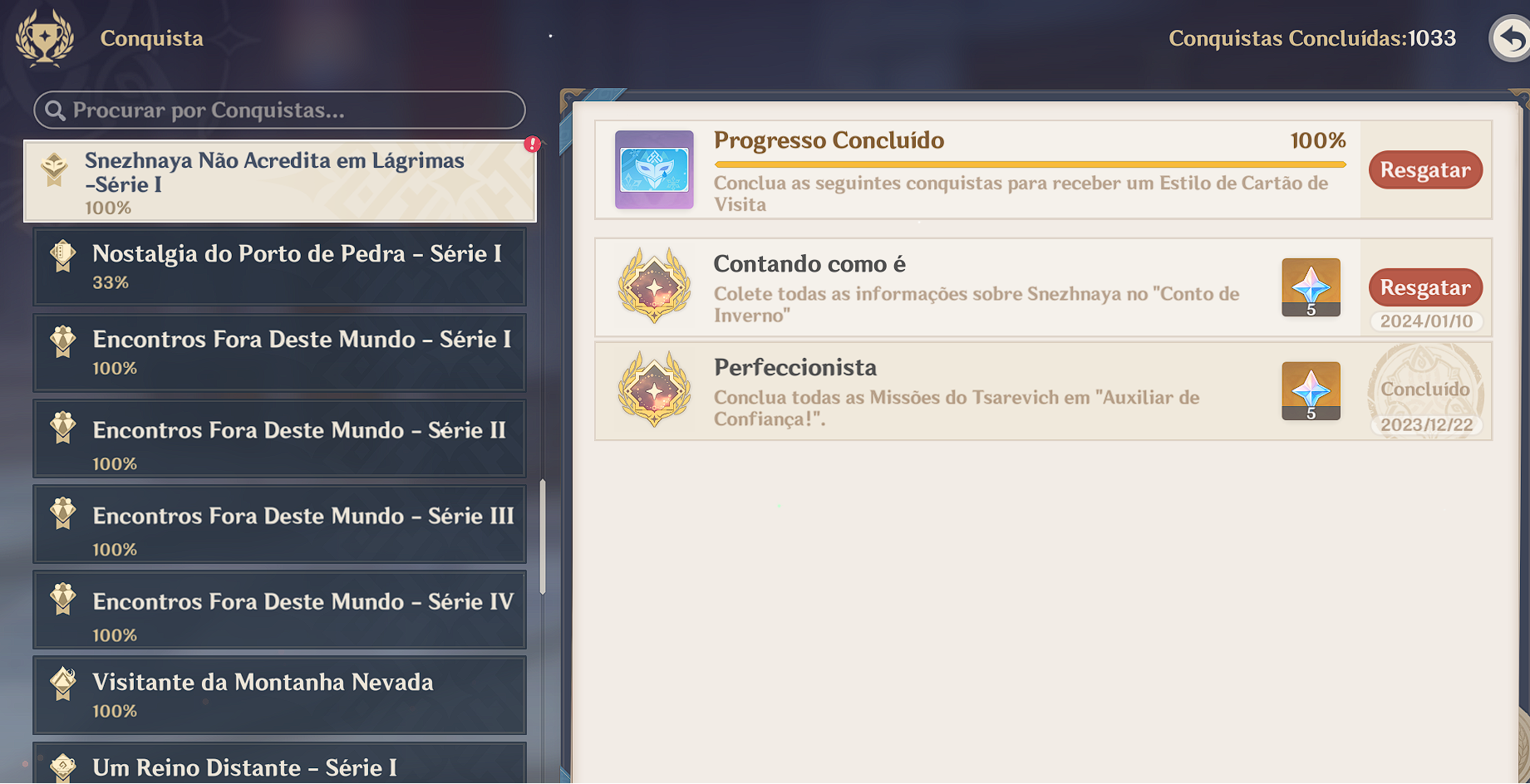 Finalmente finalizei essas conquistas... mais de 1 ano tentando...! Genshin Impact | HoYoLAB