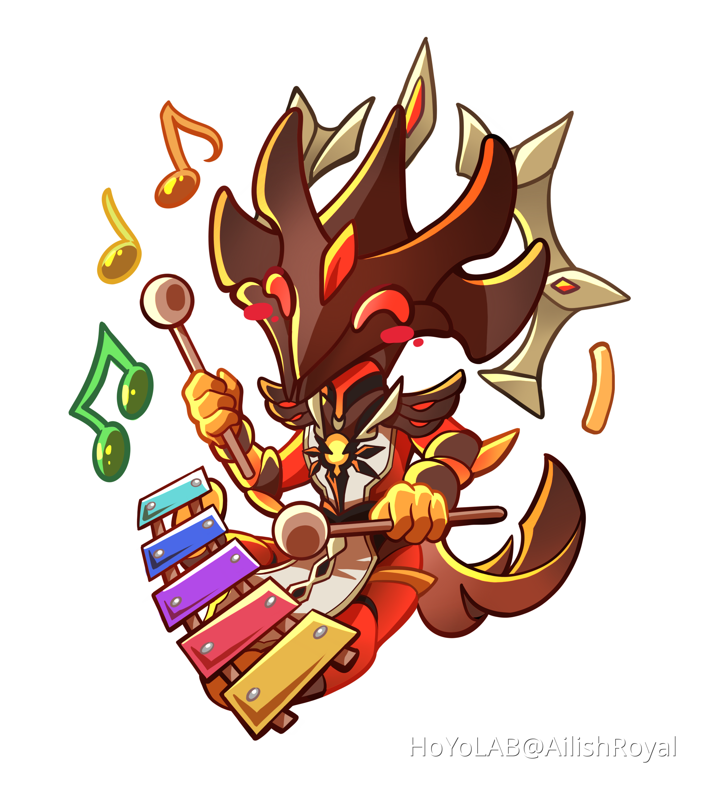 Enjou going to the concert! Genshin Impact | HoYoLAB