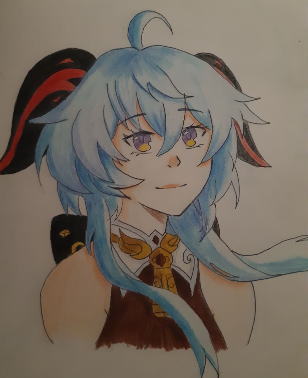 Old drawing of Ganyu Genshin Impact | HoYoLAB