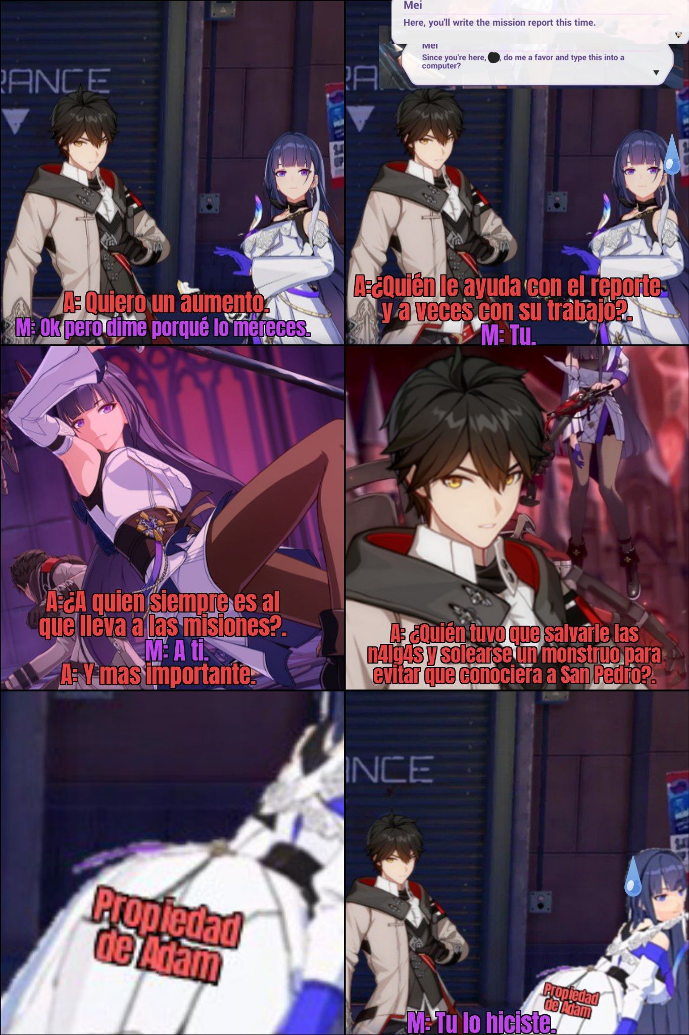 Adam quiere un aumento Honkai Impact 3rd | HoYoLAB