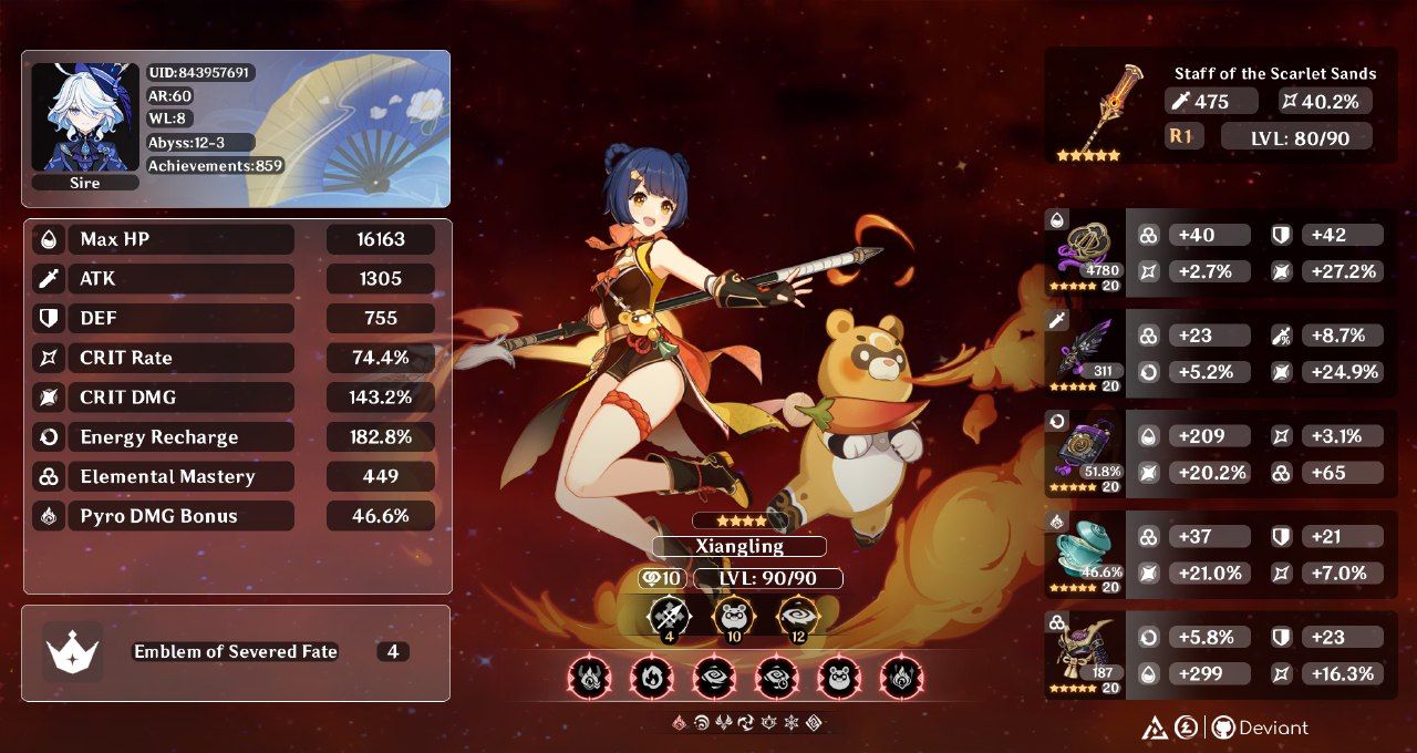 please help me build her dps for Raiden rational team... please also ...