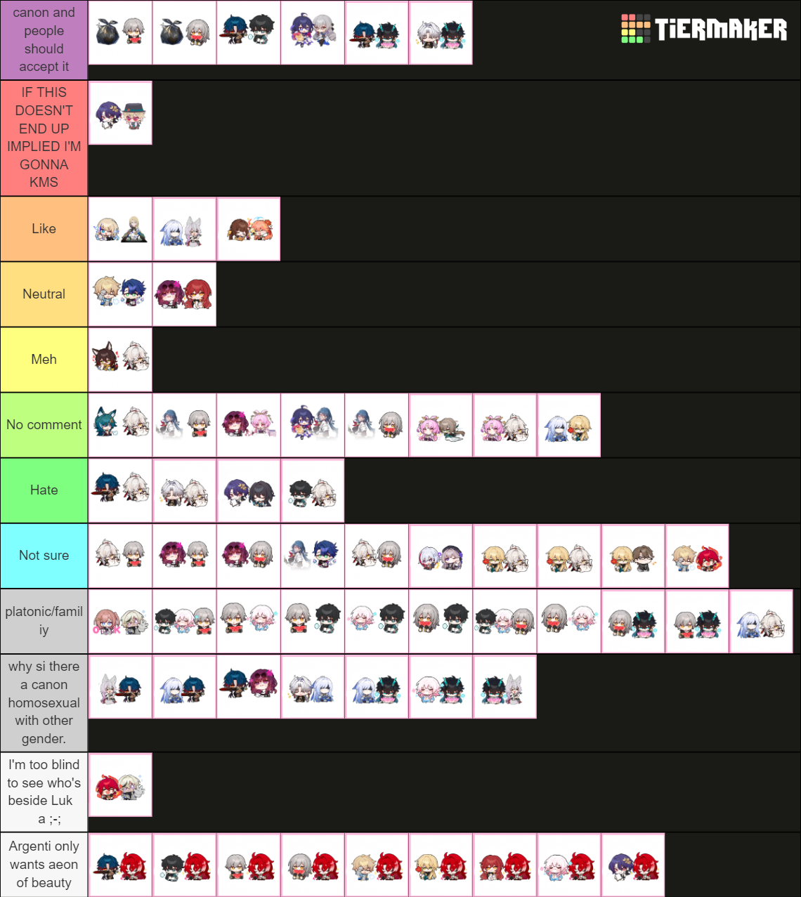 Hsr ship tierlist Honkai: Star Rail | HoYoLAB