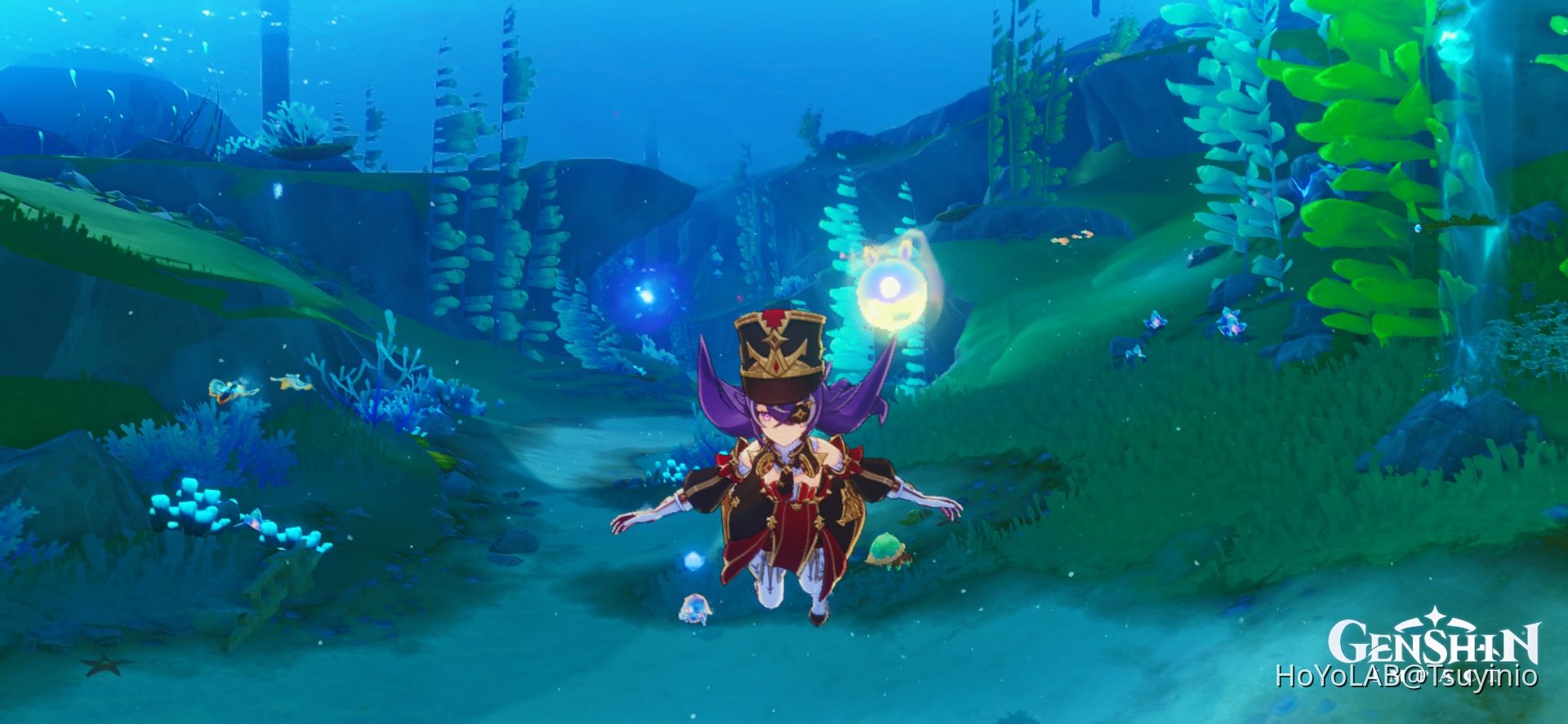 Exploring the underwater world 🐚🪼 Genshin Impact | HoYoLAB