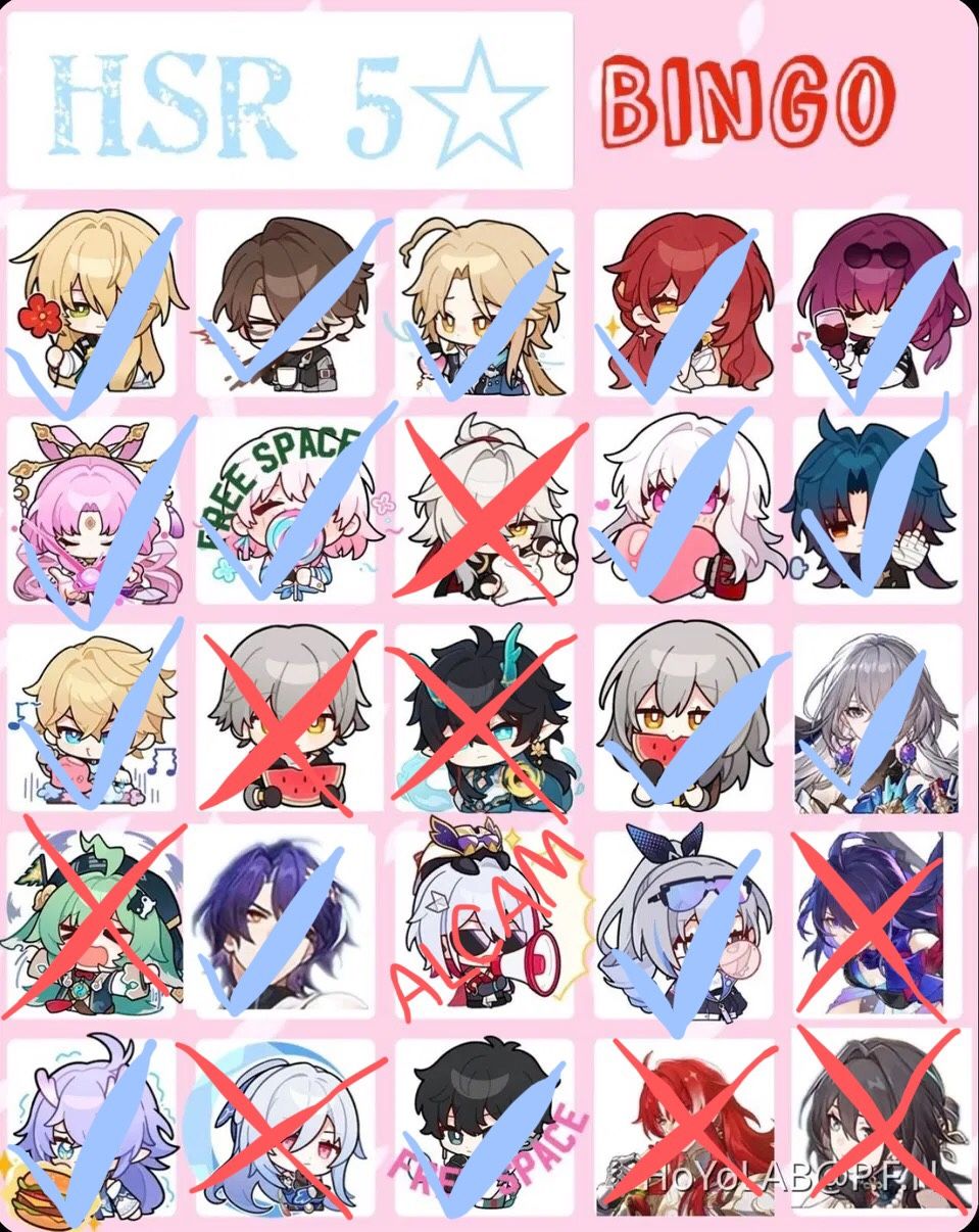 Hsr bingo Honkai: Star Rail | HoYoLAB