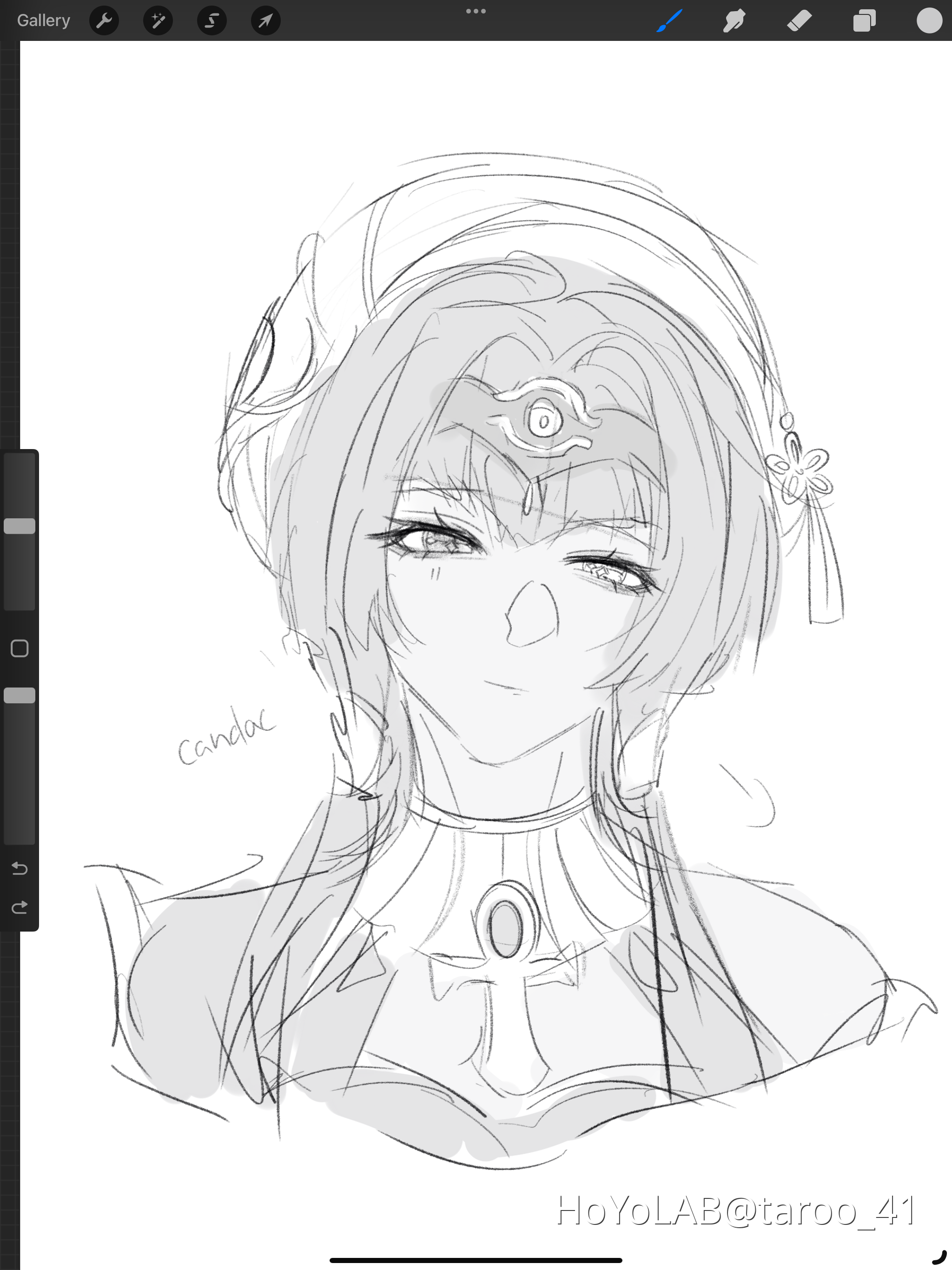candace and dehya doodle Genshin Impact | HoYoLAB