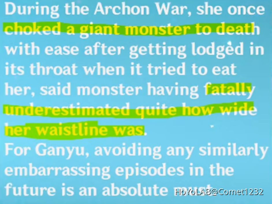 Poor Ganyu- Genshin Impact | HoYoLAB