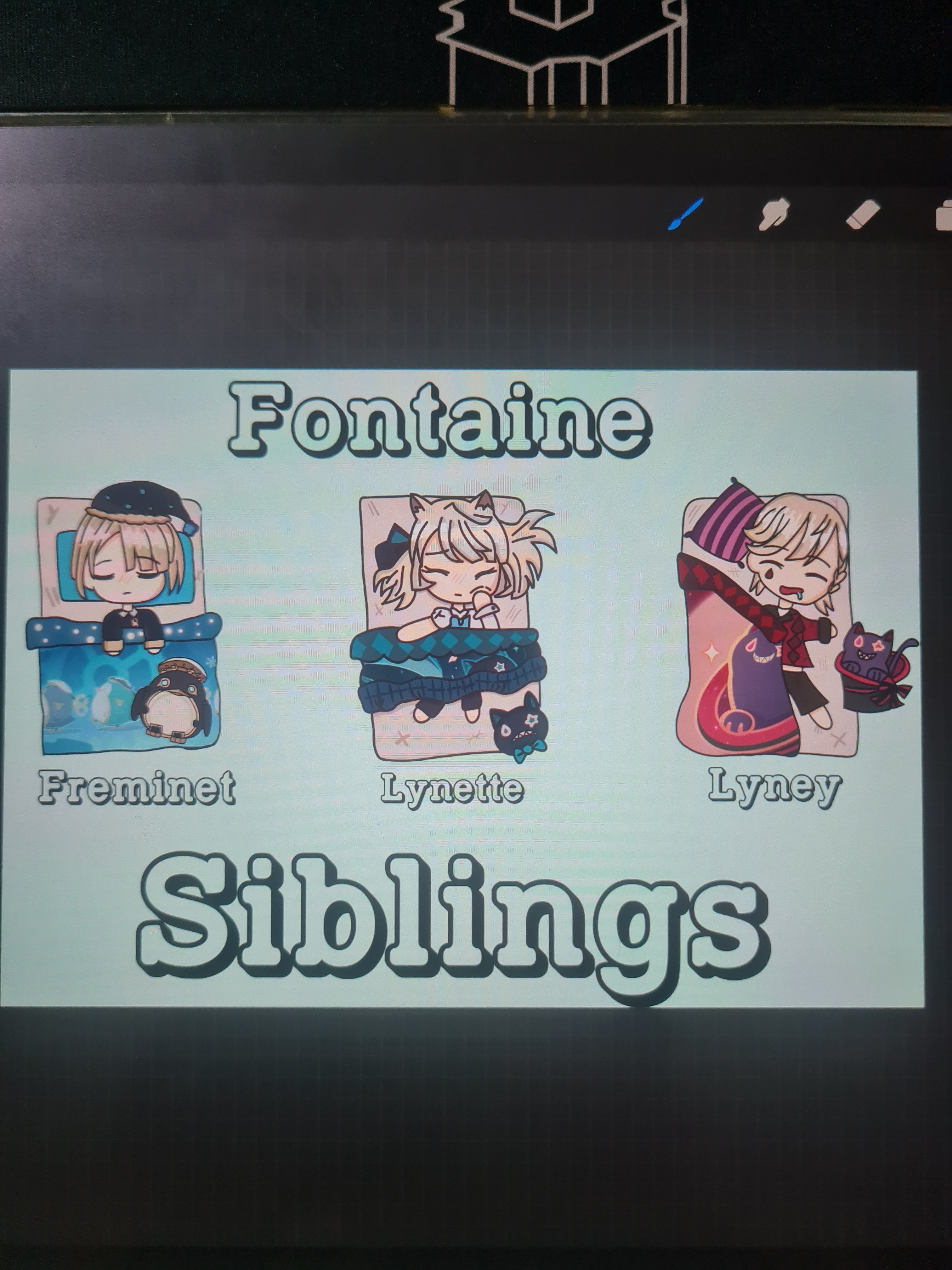 tadaa my genshin stickers I made! Genshin Impact | HoYoLAB