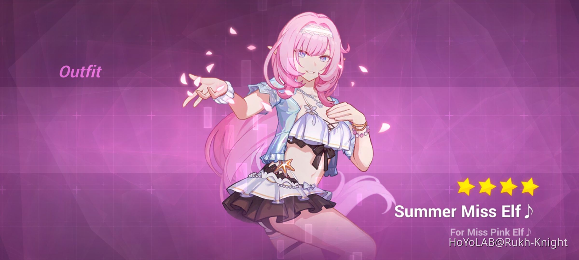 Summer Miss Elf Honkai Impact 3rd | HoYoLAB