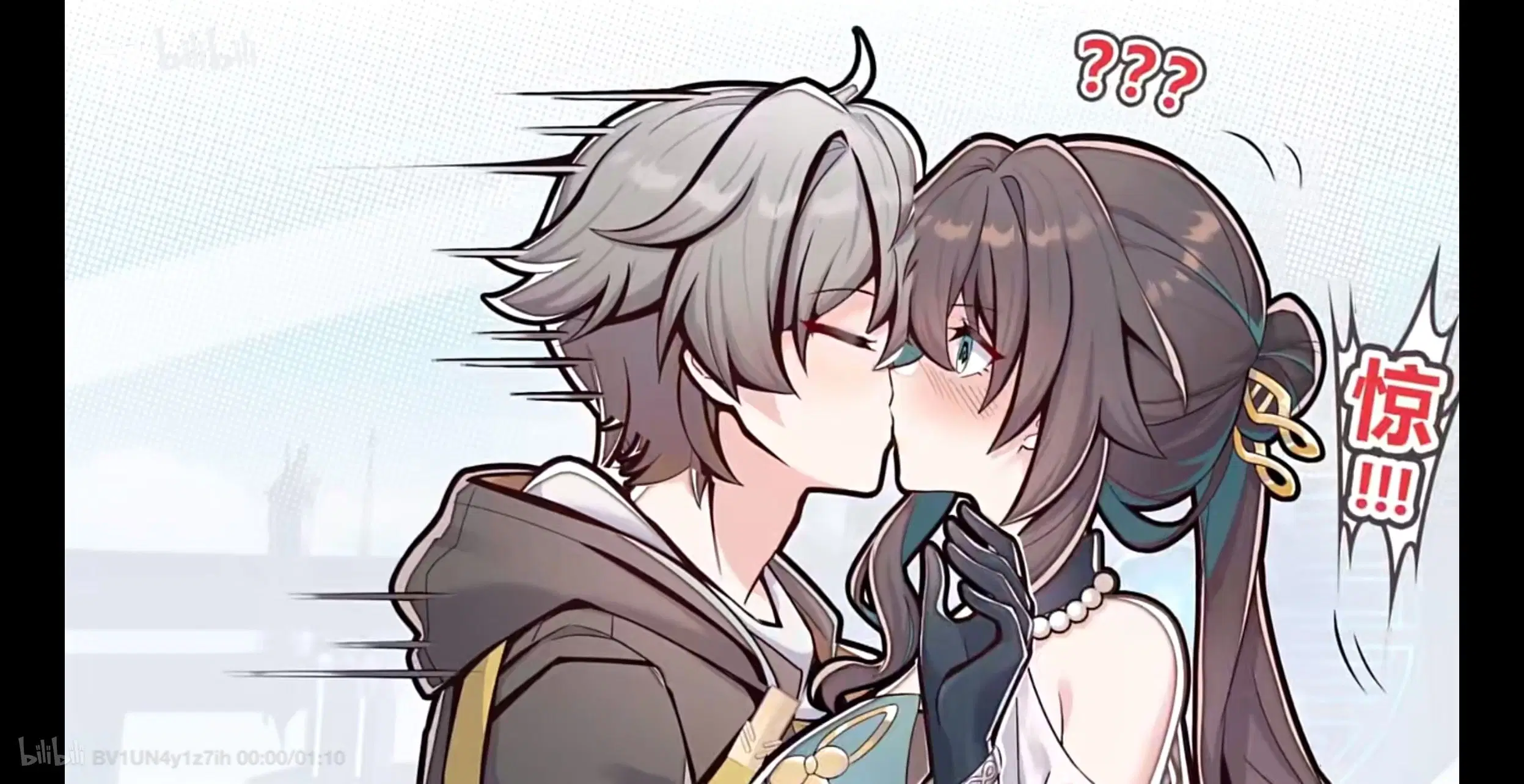 I actually did successfully get Ruan Mei‘s first kiss and propose to her. Jealous? You bunches ...