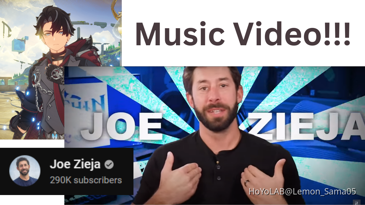 Guys we have to support Wriothesley's voice actor Mr. Joe zieja in making a music video ...