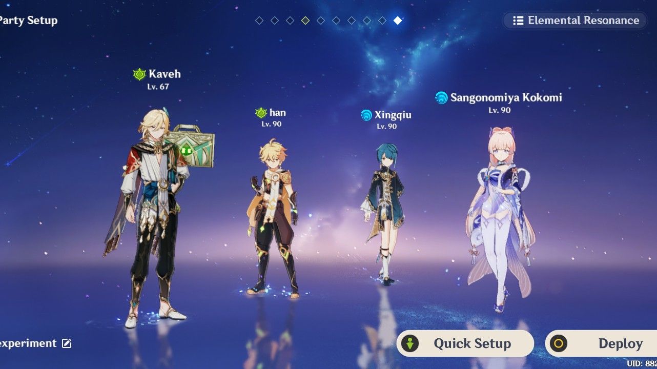 Update on my bloom team Genshin Impact | HoYoLAB