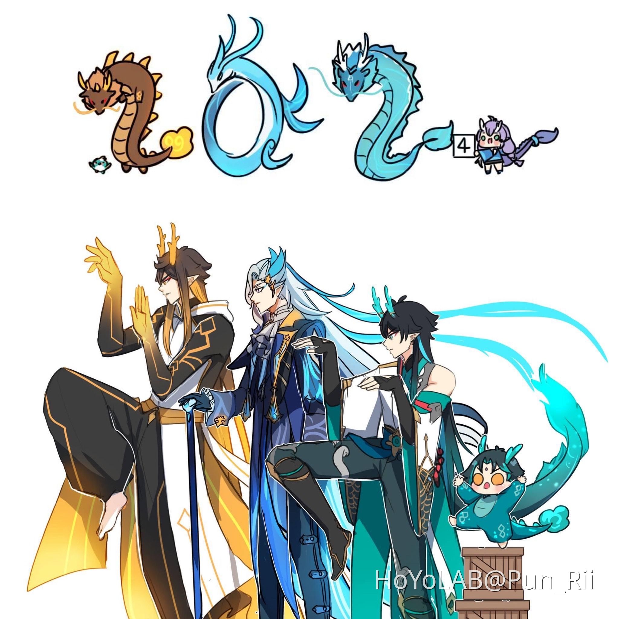 Dragons Year !! Genshin Impact | HoYoLAB