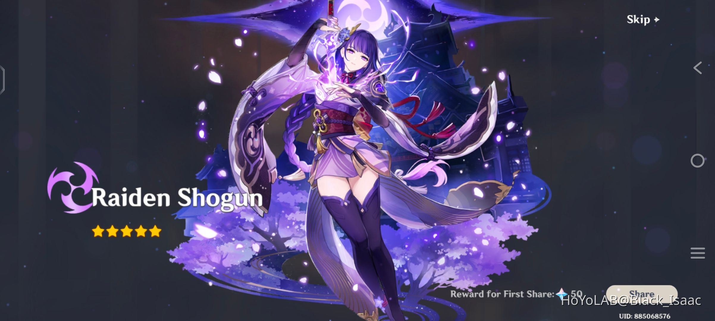 I GOT RAIDEN SHOGEN Genshin Impact | HoYoLAB