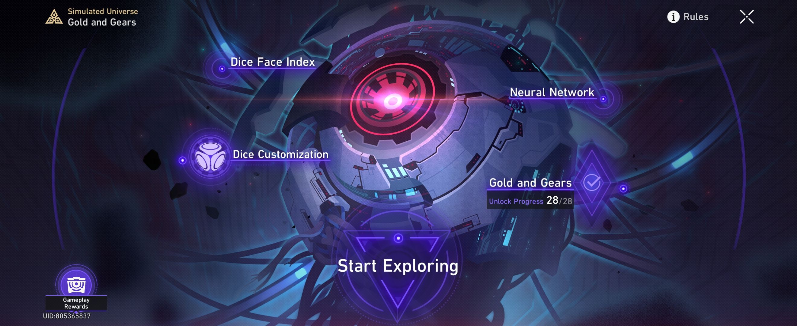 Gold and Gears 28/28 done! Erudation path available on normal SU ...