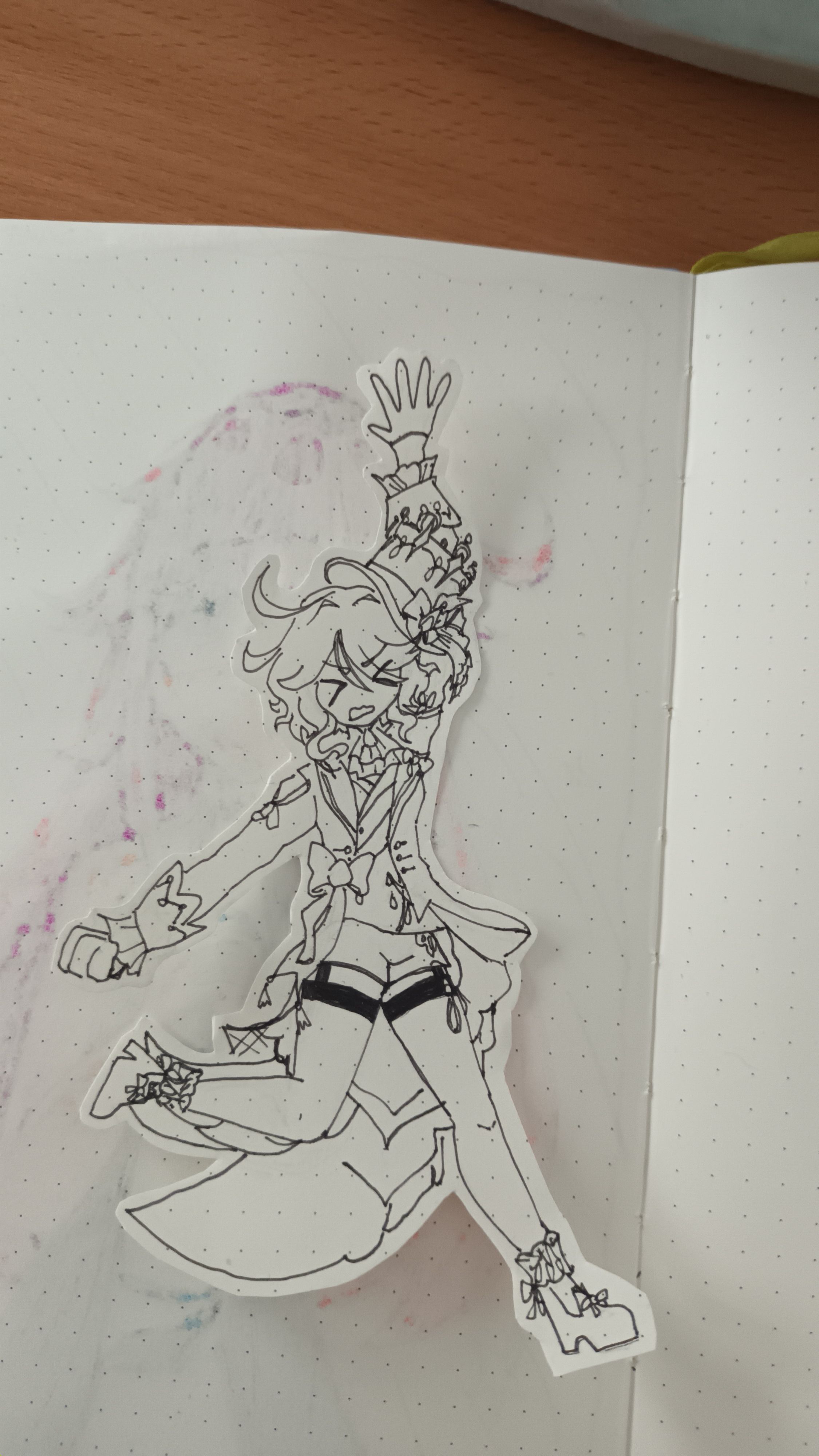 Furina paper handhold! Genshin Impact | HoYoLAB