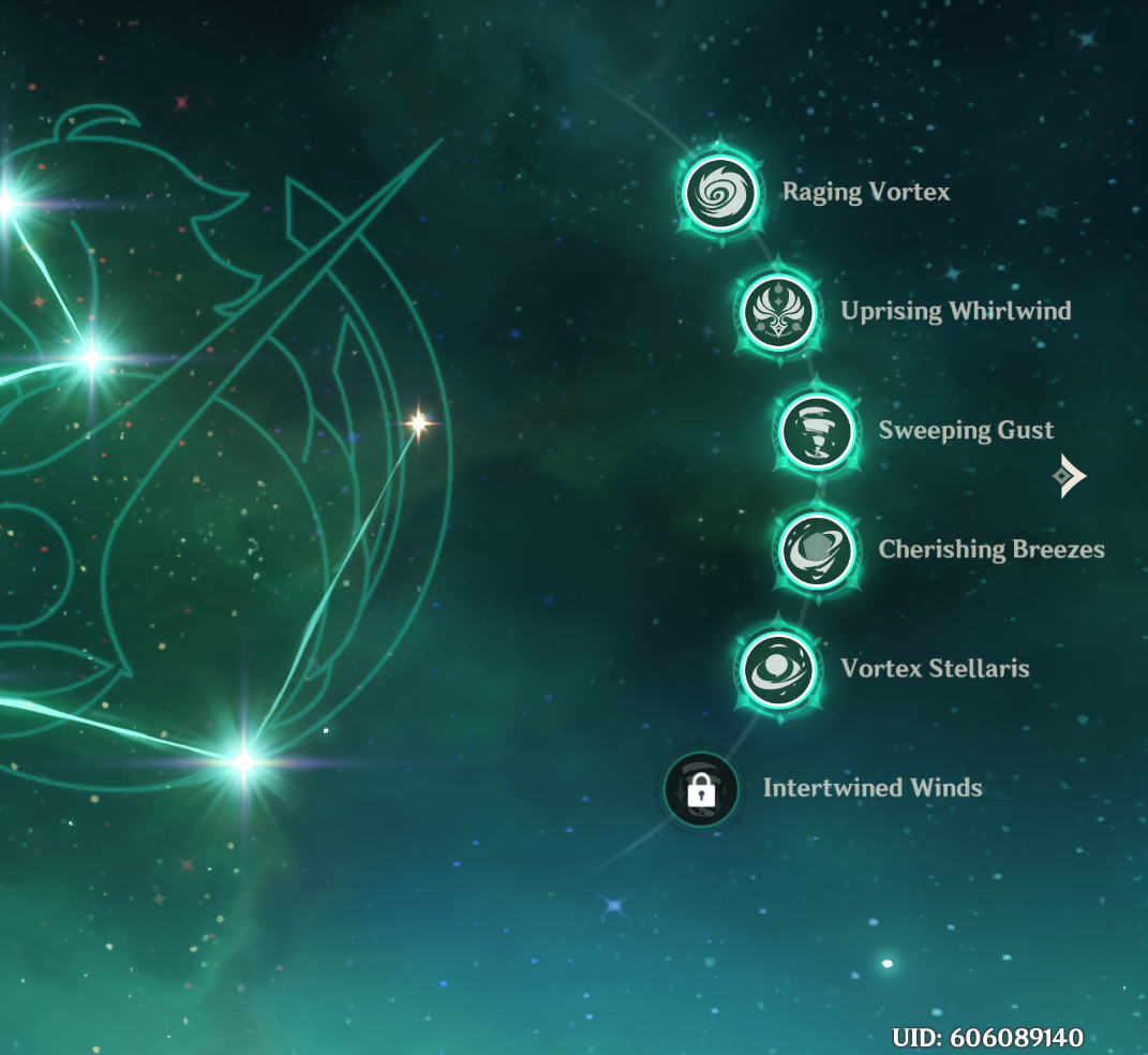 Where is last Anemo traveler constellation? (im dumb) Genshin Impact ...