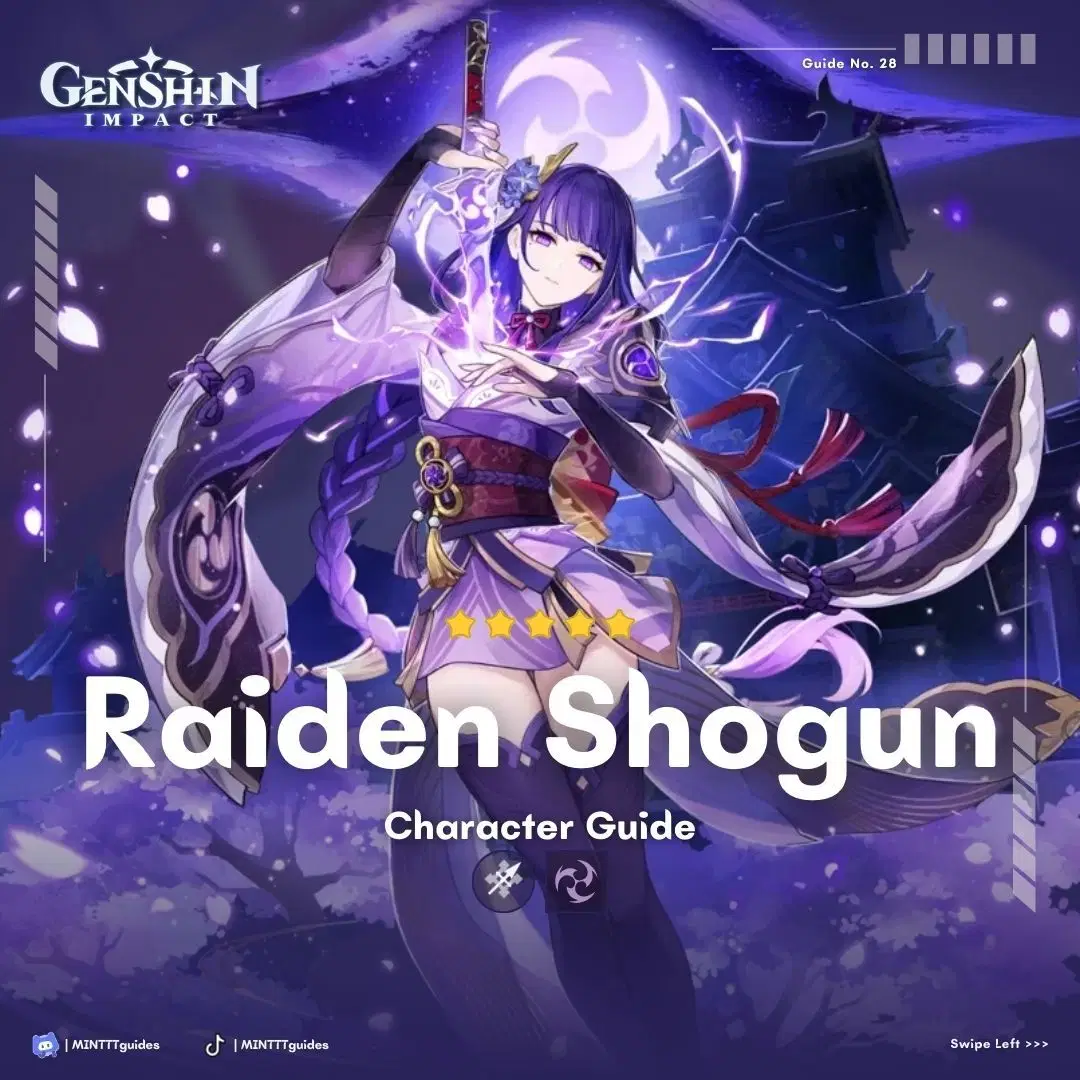 RAIDEN SHOGUN - BUILD GUIDE (V4.3) | GENSHIN IMPACT Genshin Impact ...