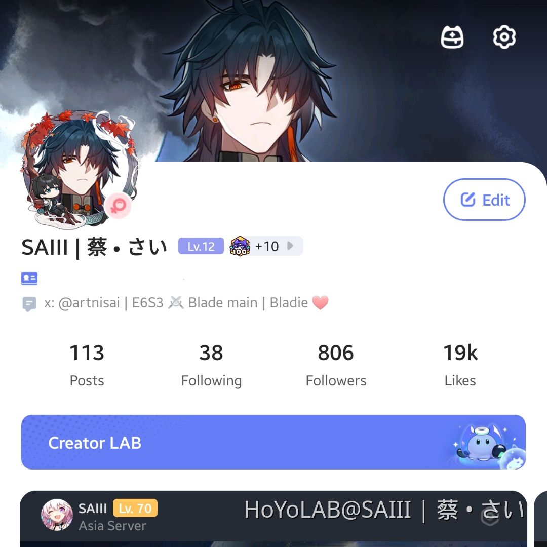 Blade's background image is finally here! Honkai: Star Rail | HoYoLAB