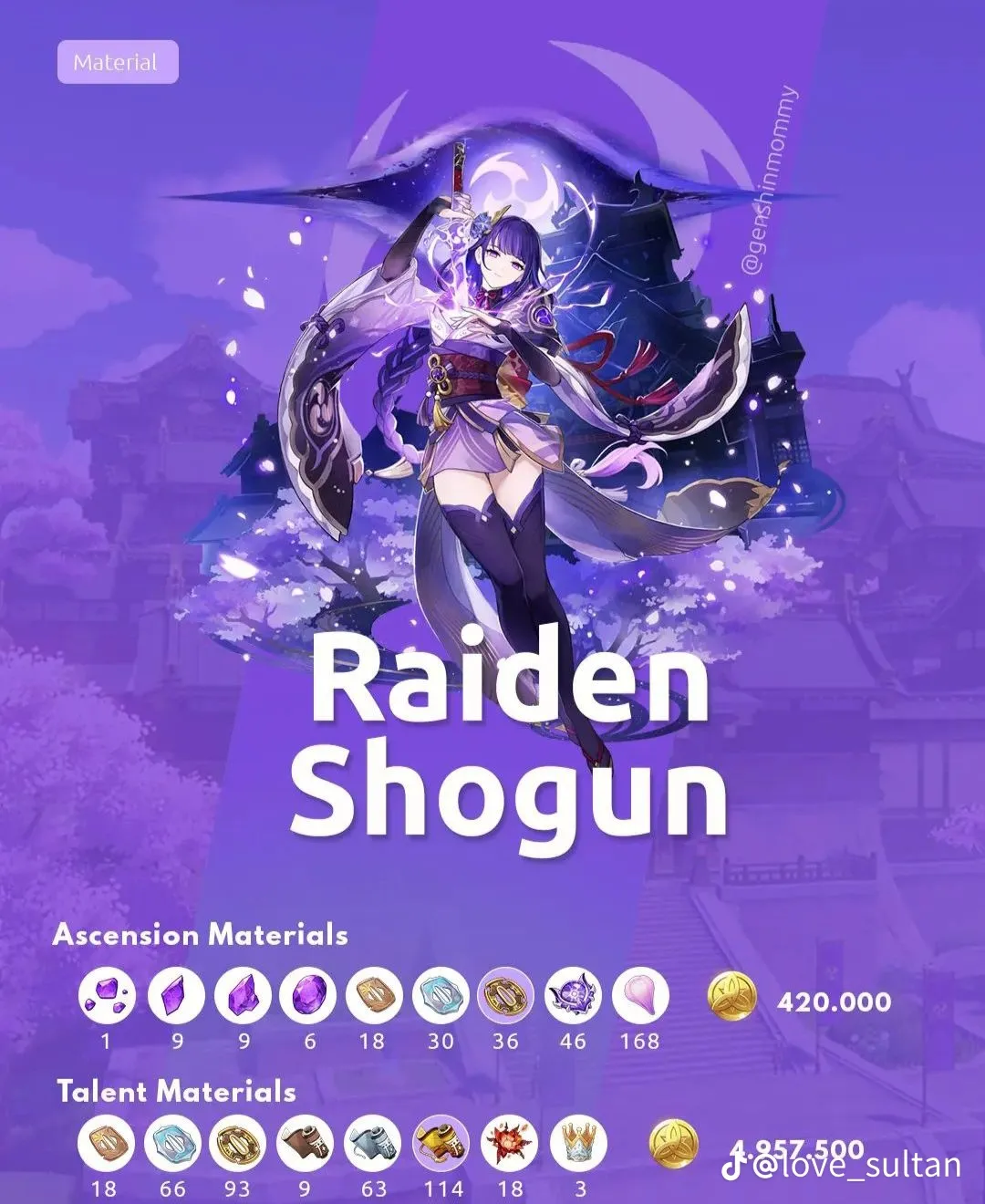 Raiden Shogun build Genshin Impact | HoYoLAB