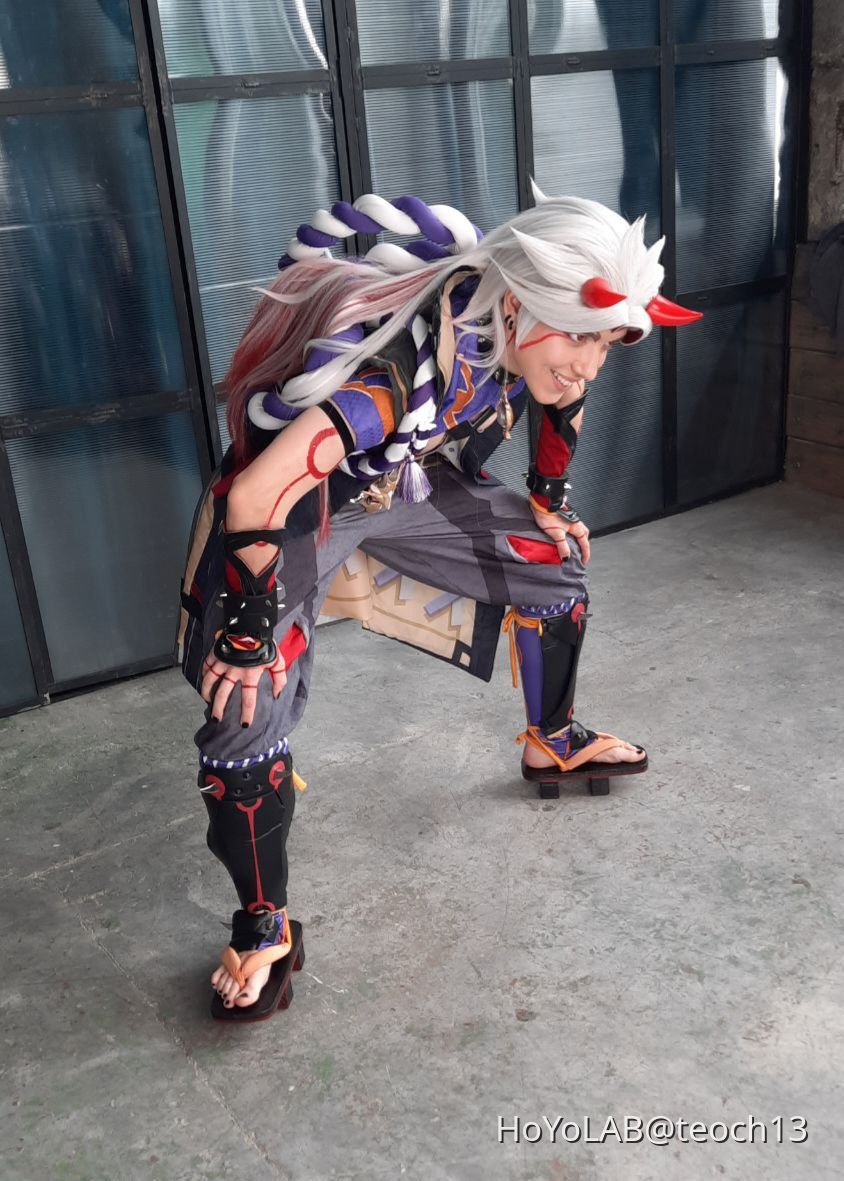Itto Backstage Genshin Impact | HoYoLAB