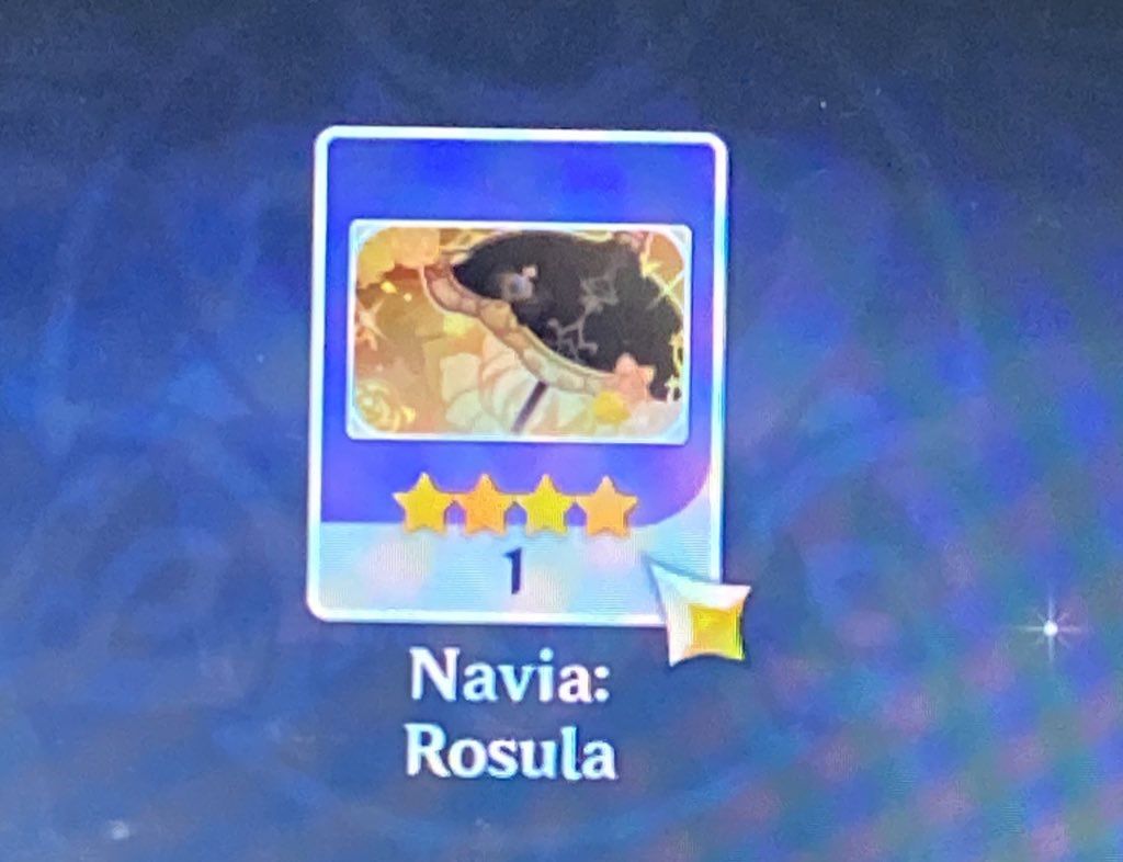 Navia's namecard! Genshin Impact | HoYoLAB