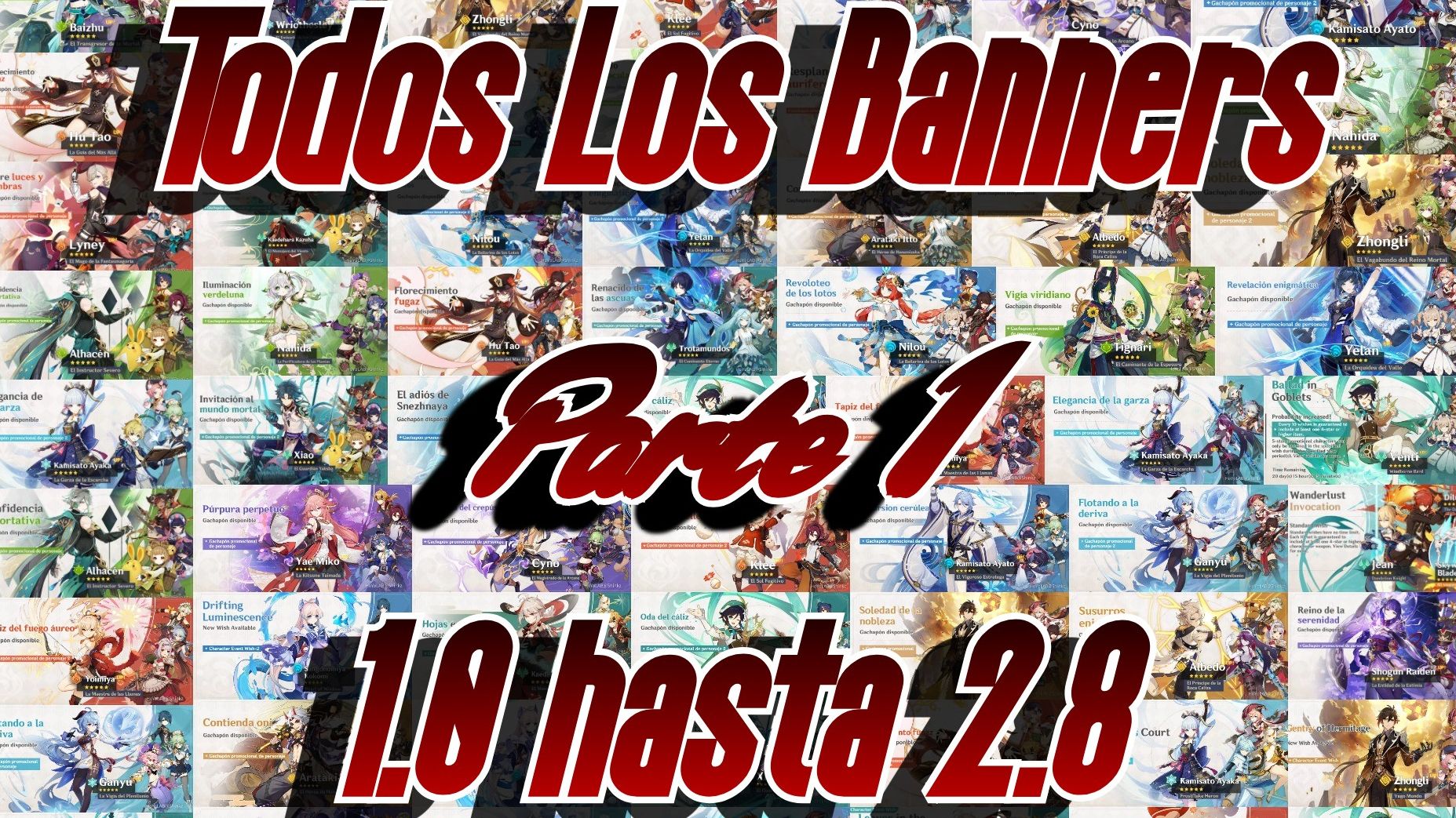 Todos los Banners Promocionales Parte 1 (Ver. 1.0 F1 hasta Ver. 2.8 F2 ...