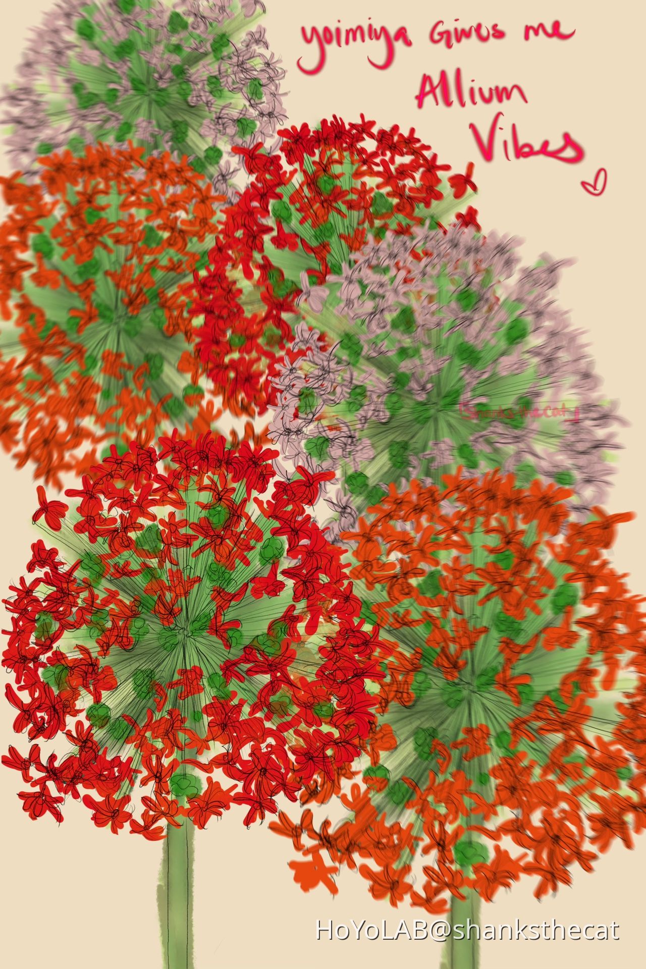 Genshin Characters as Flowers: Yoimiya Genshin Impact | HoYoLAB