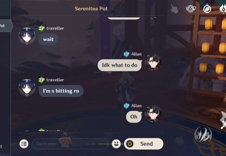 playing with a friend Genshin Impact | HoYoLAB