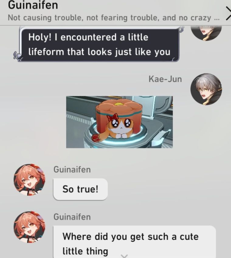 Lil Gui's reaction 🥹🥹🥹🥹 Honkai: Star Rail | HoYoLAB