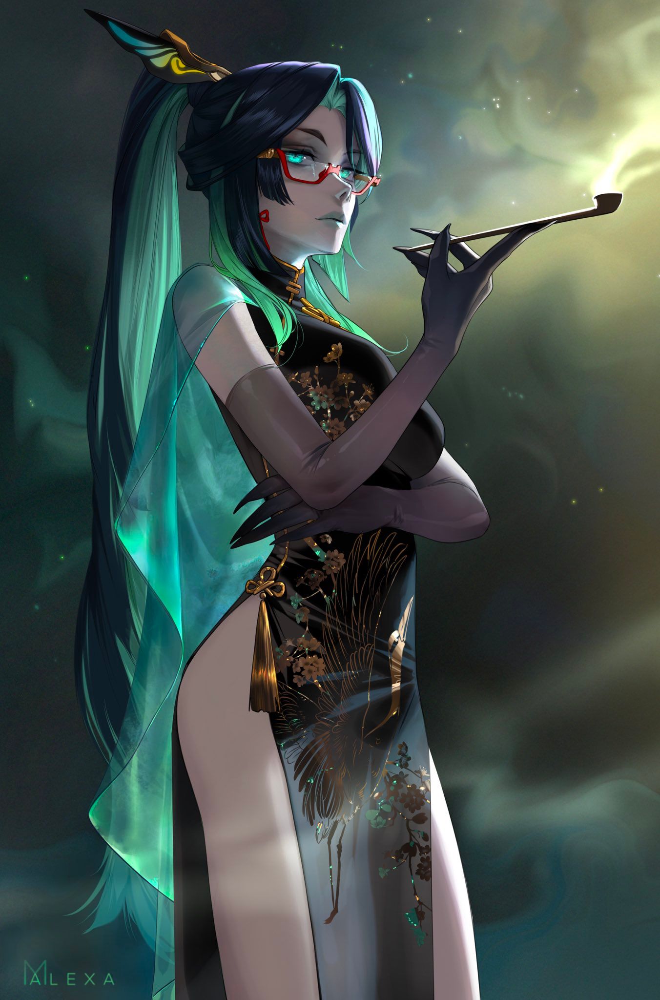 Xianyun Illust by M-Alexa, @_M_Alexa_ Genshin Impact | HoYoLAB