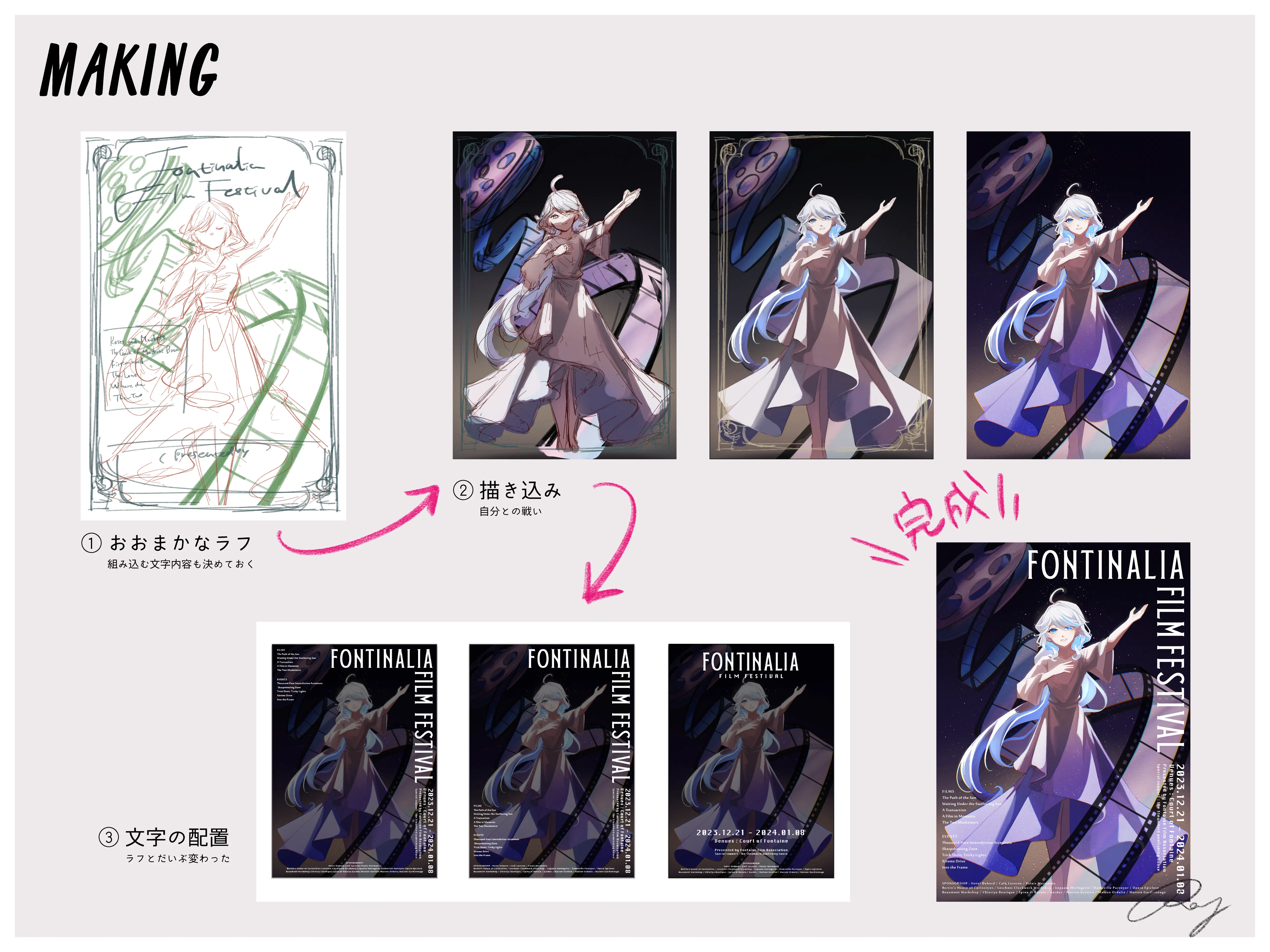 コース1 ∥ FONTINALIA FILM FESTIVAL Genshin Impact | HoYoLAB