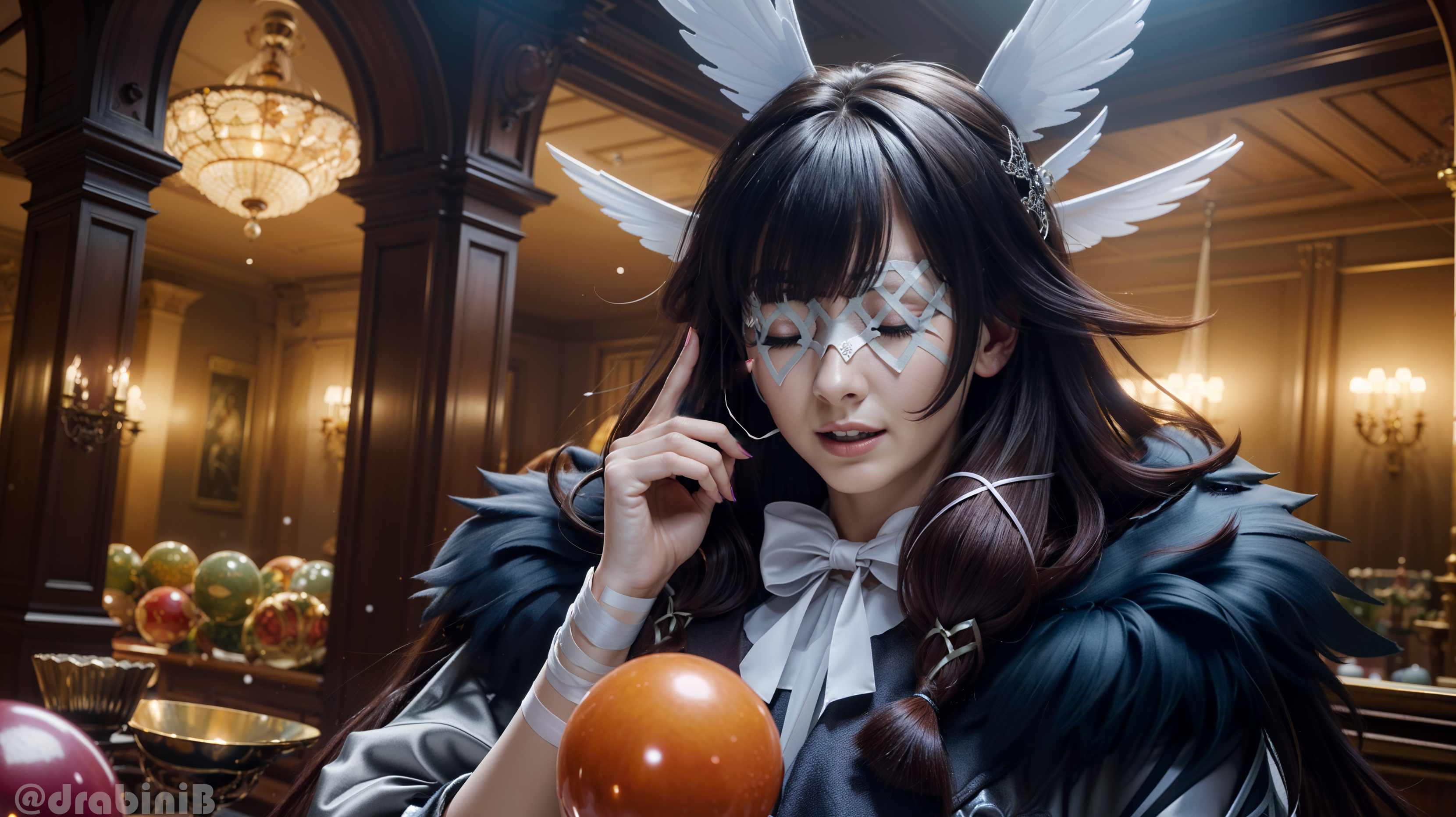 Future playable Baddie hopefully, Columbina AI 3DCG Genshin Impact ...