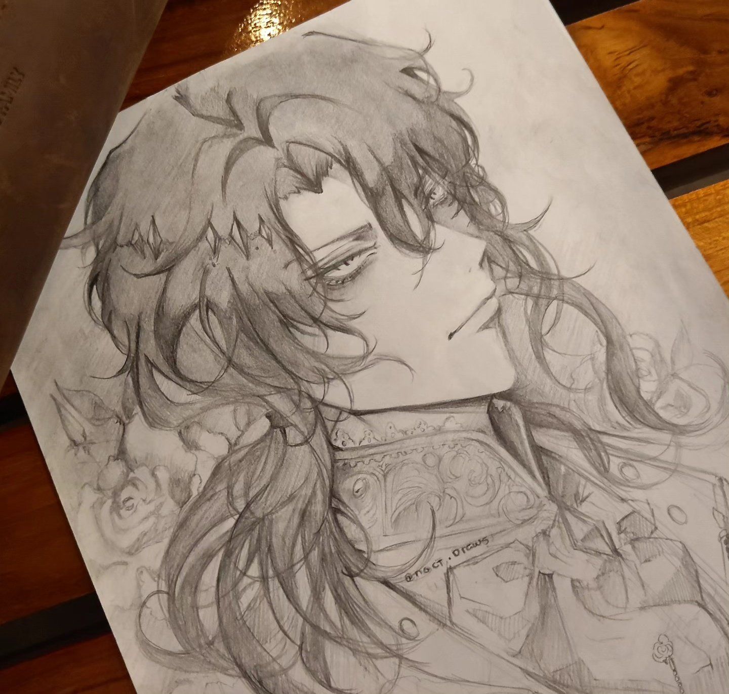 Argenti Traditional Sketch (Day 2 of 30) Honkai: Star Rail | HoYoLAB