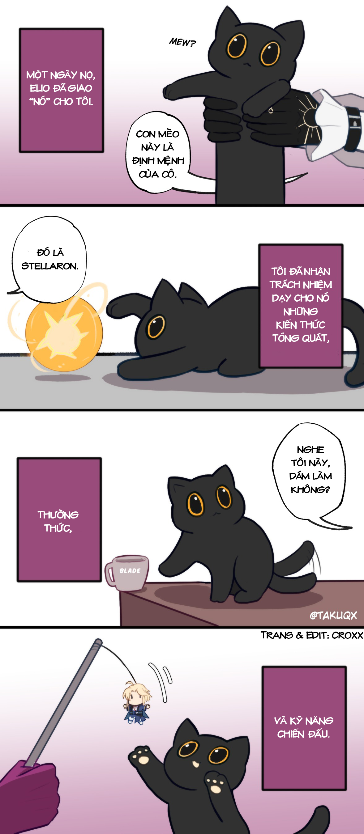 Elio đã giao "Stelle the Cat" cho Kafka. Honkai: Star Rail | HoYoLAB