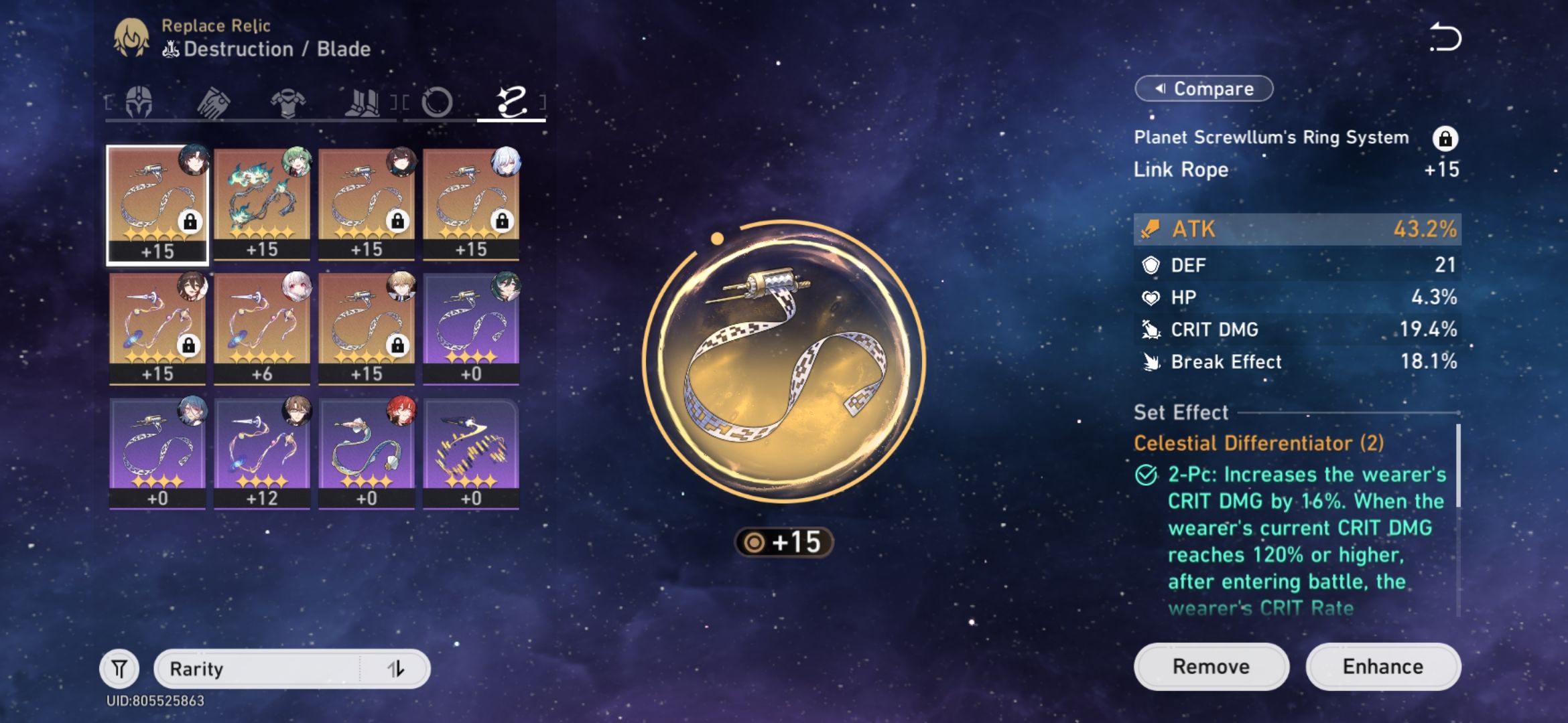 All my relics for blade Genshin Impact | HoYoLAB