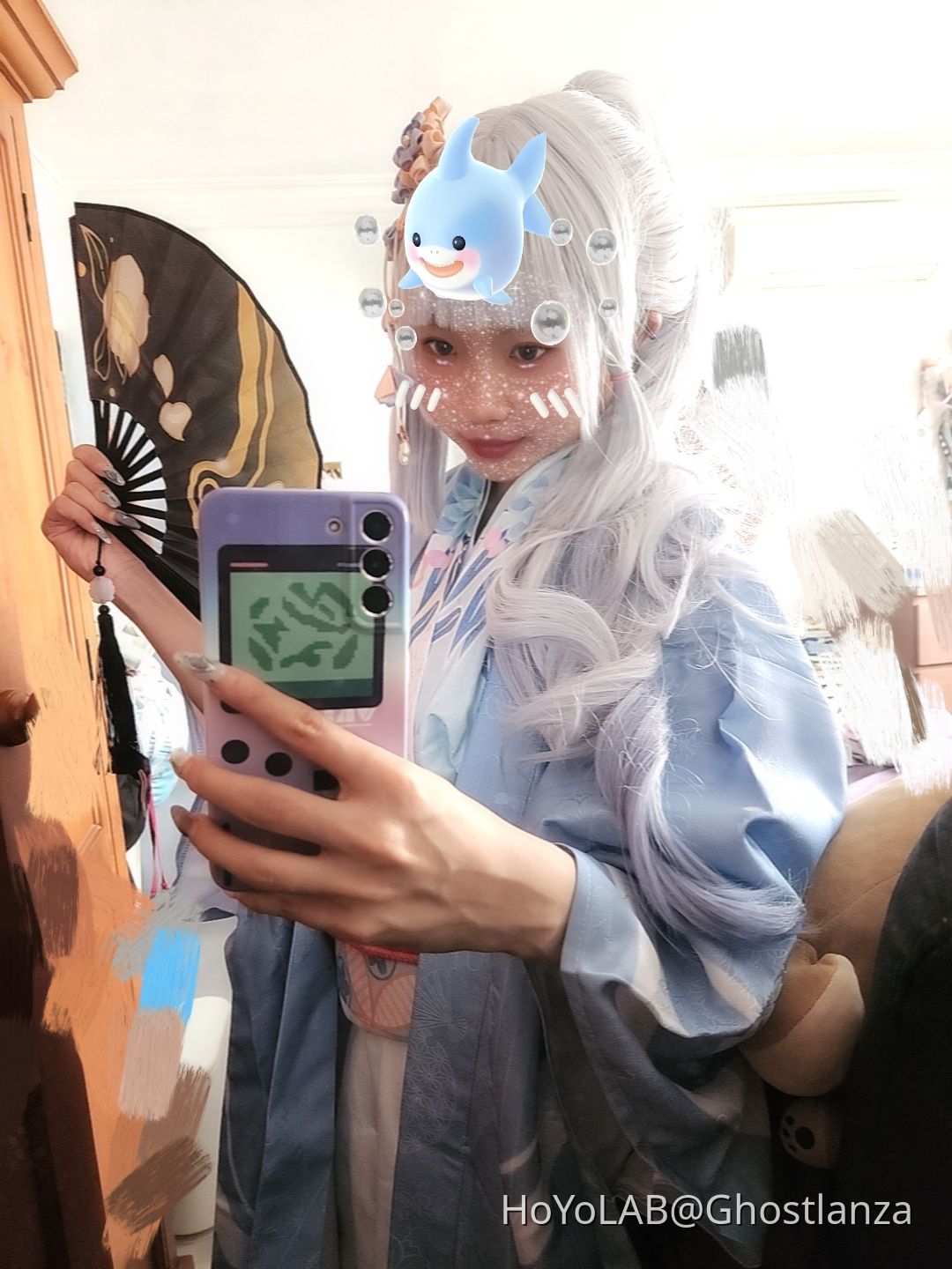 trying out ayaka five kasen outfit!! Genshin Impact | HoYoLAB