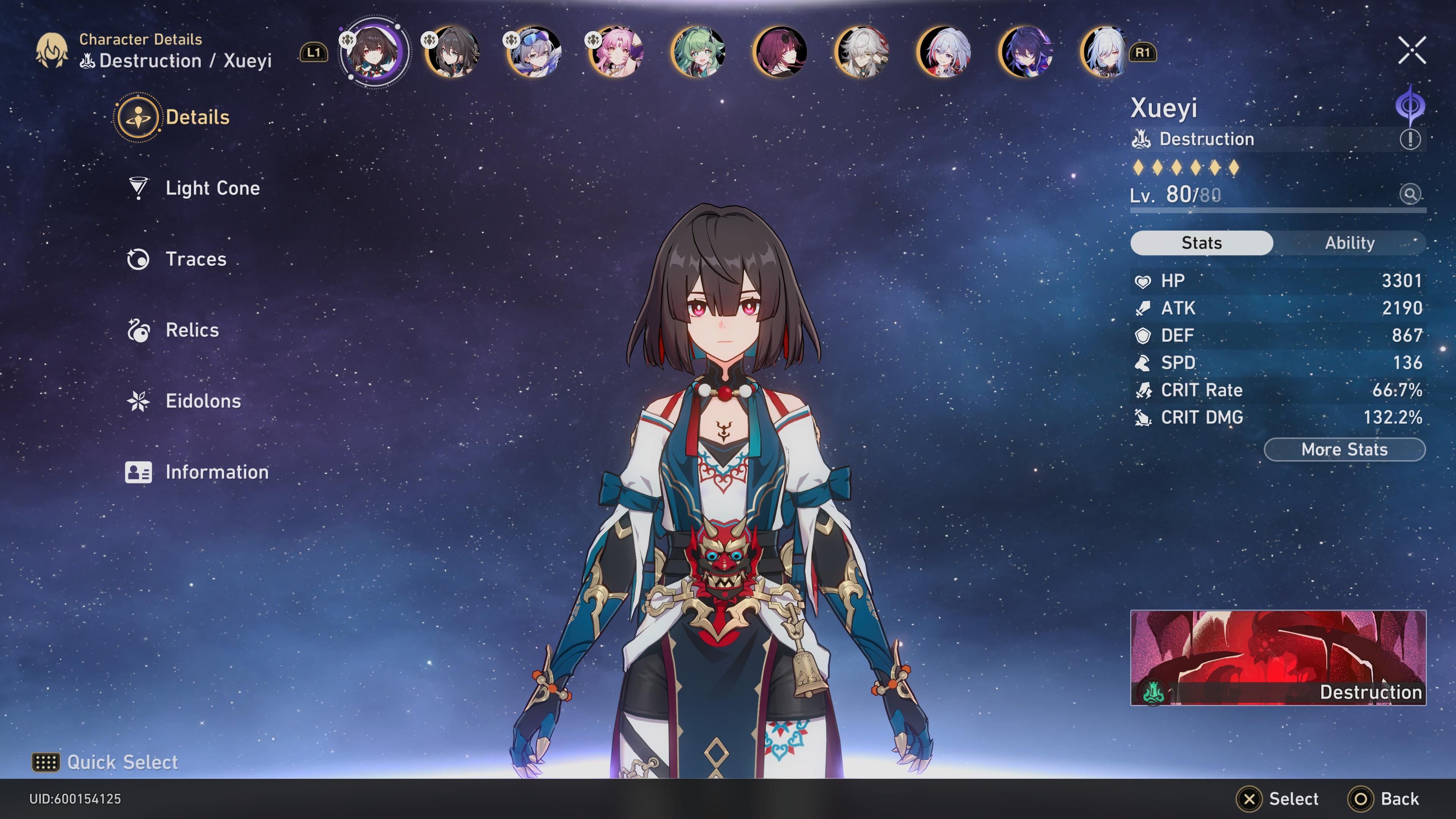 Rate my Xueyi build Honkai: Star Rail | HoYoLAB