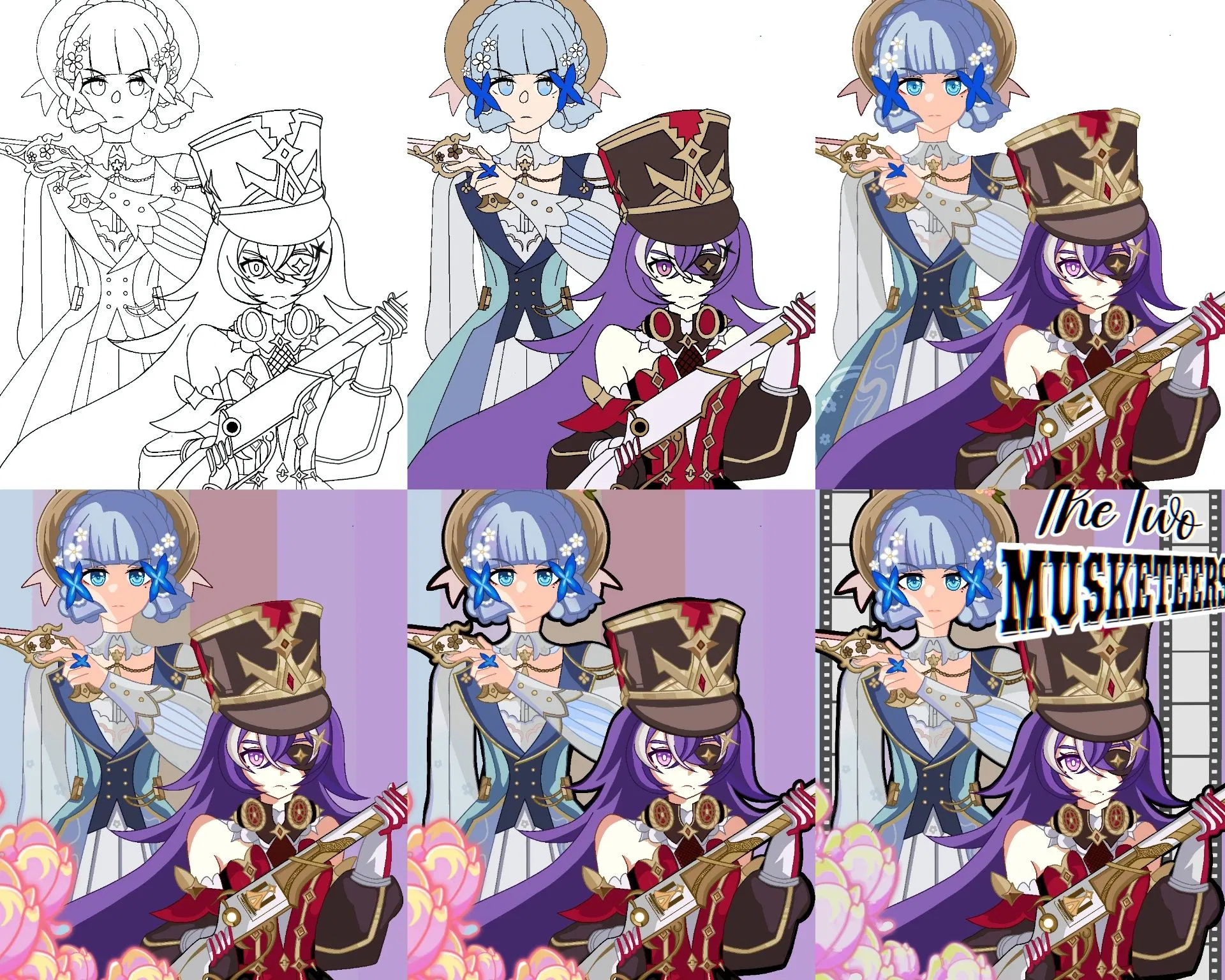 Track 1: “The two Musketeers” Genshin Impact | HoYoLAB