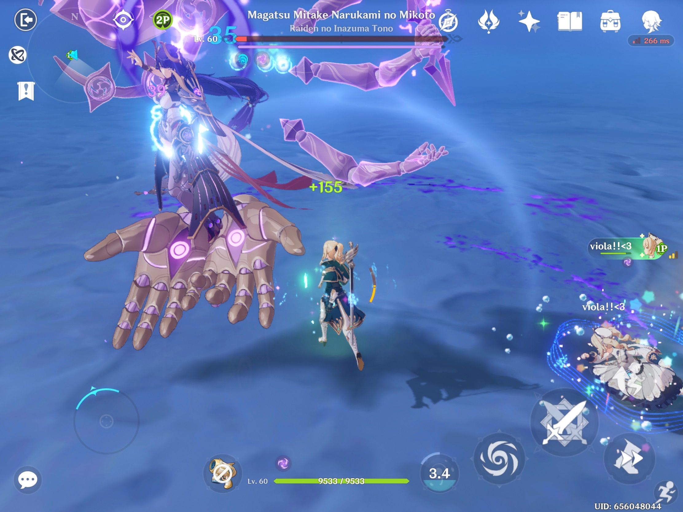 Me and my best friend (in genshin) fought raiden as sisters~ Genshin ...