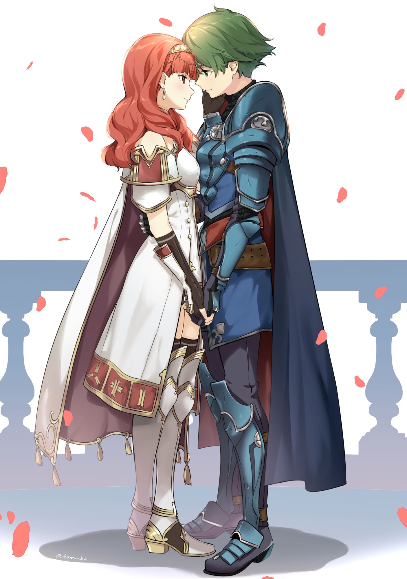 Celica and Alm from Fire Emblem | HoYoLAB