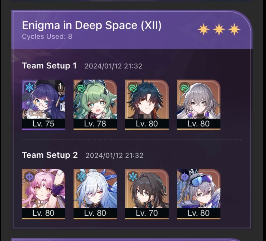 MoC 12, 1.Blade hypercarry 3cycle + 2.Jingliu hypercarry 5cycle (builds ...