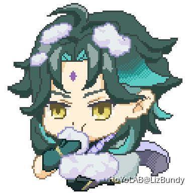 xiao comiendo nieve Genshin Impact | HoYoLAB