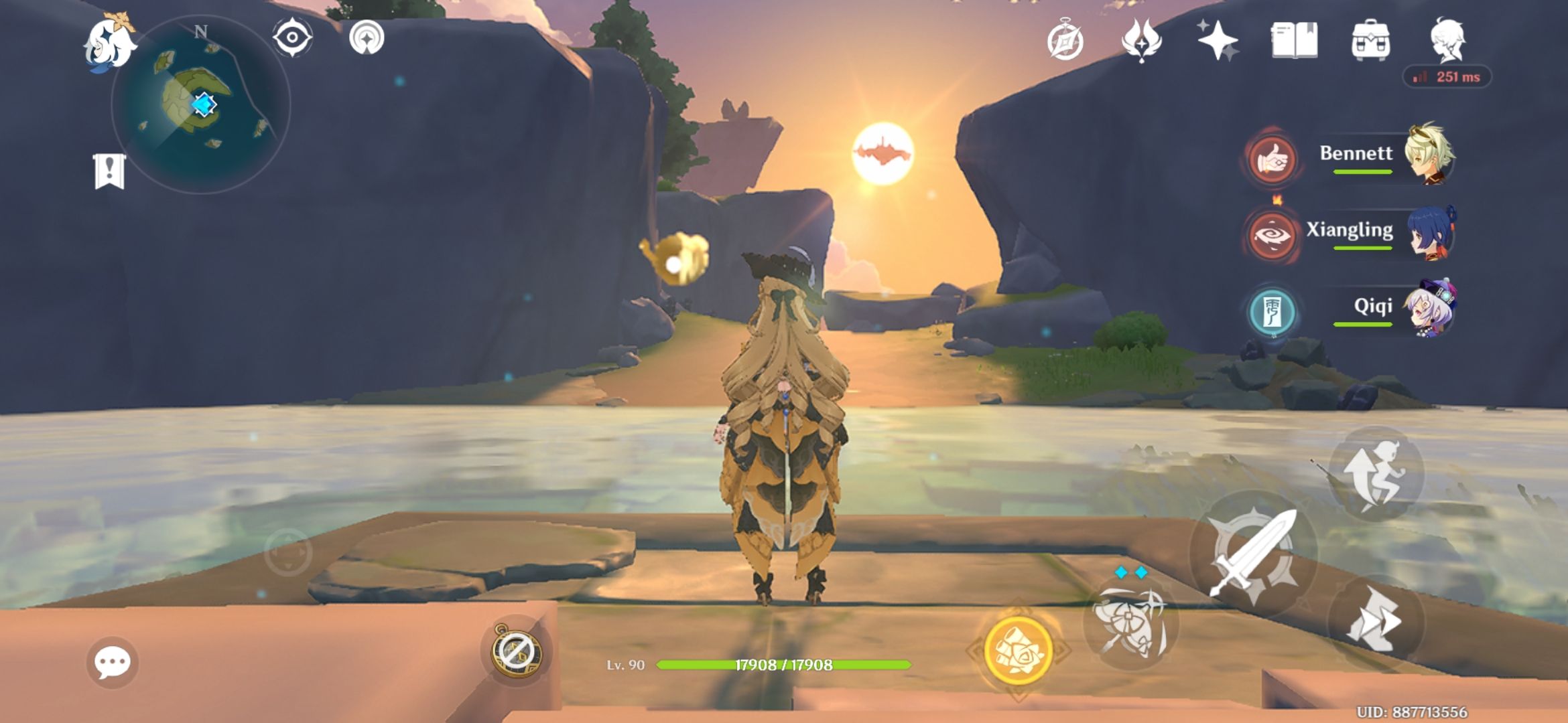 Celestia perfectly aligned with the sun Genshin Impact | HoYoLAB