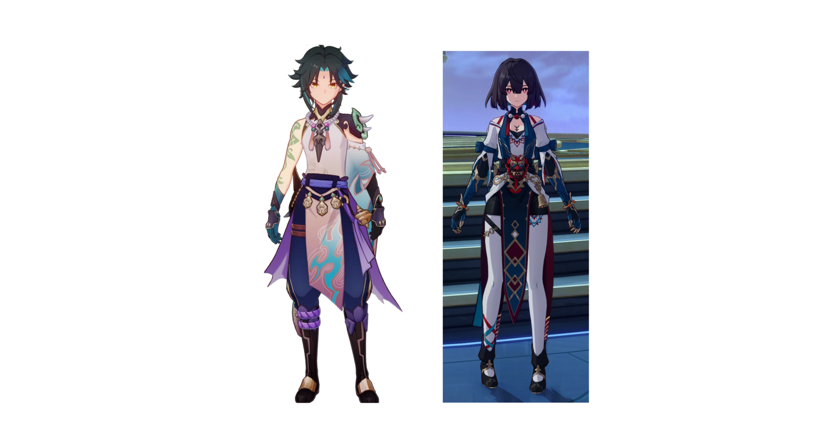 is she the girl version in hsr 🤣 Genshin Impact | HoYoLAB