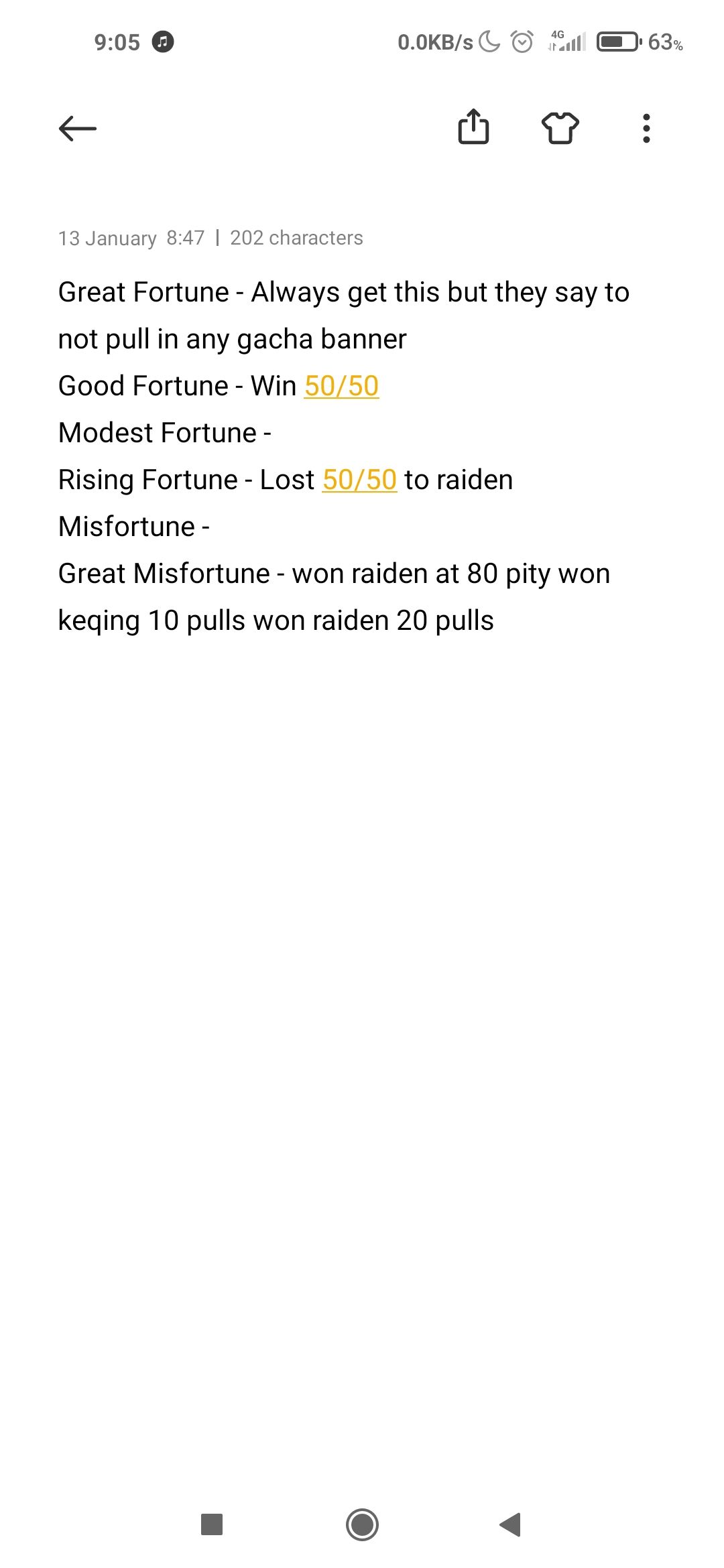 Fortune slip effectiveness Genshin Impact | HoYoLAB